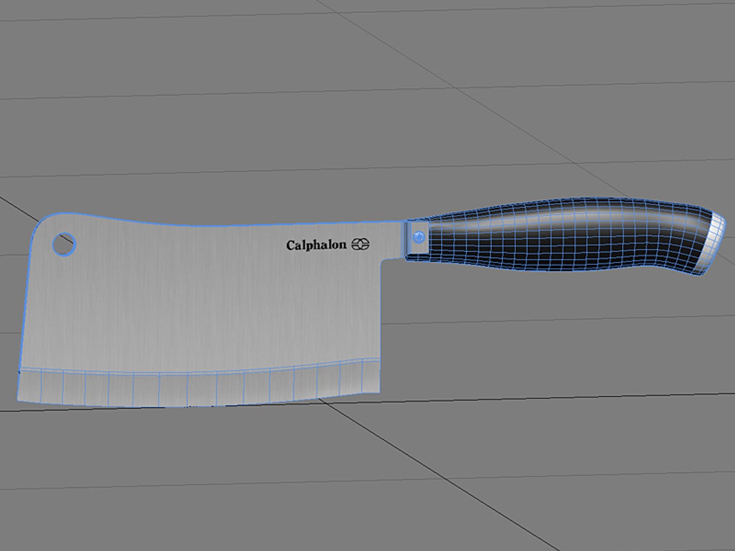 Meat Cleaver 3d Model