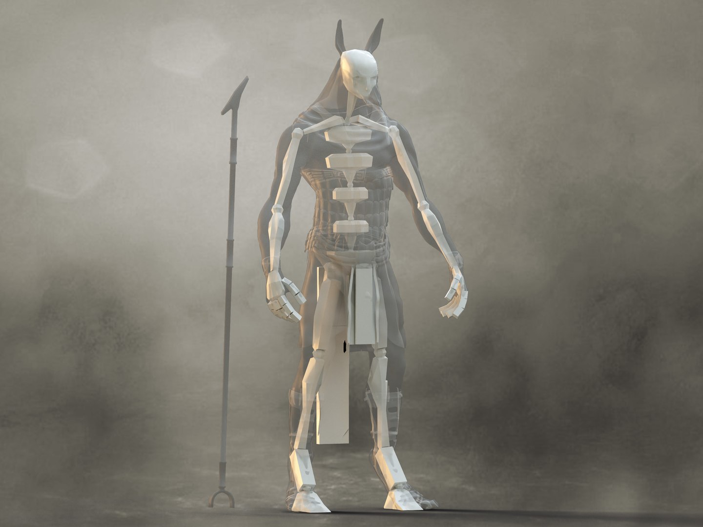 Seth God 3D Model - TurboSquid 2401074