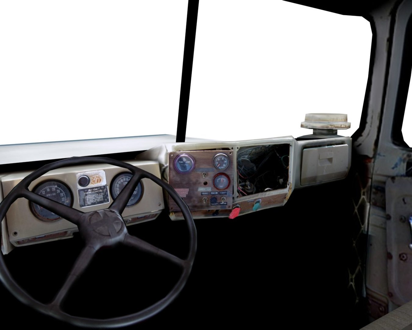 Old Mack R Semi 3d 3ds