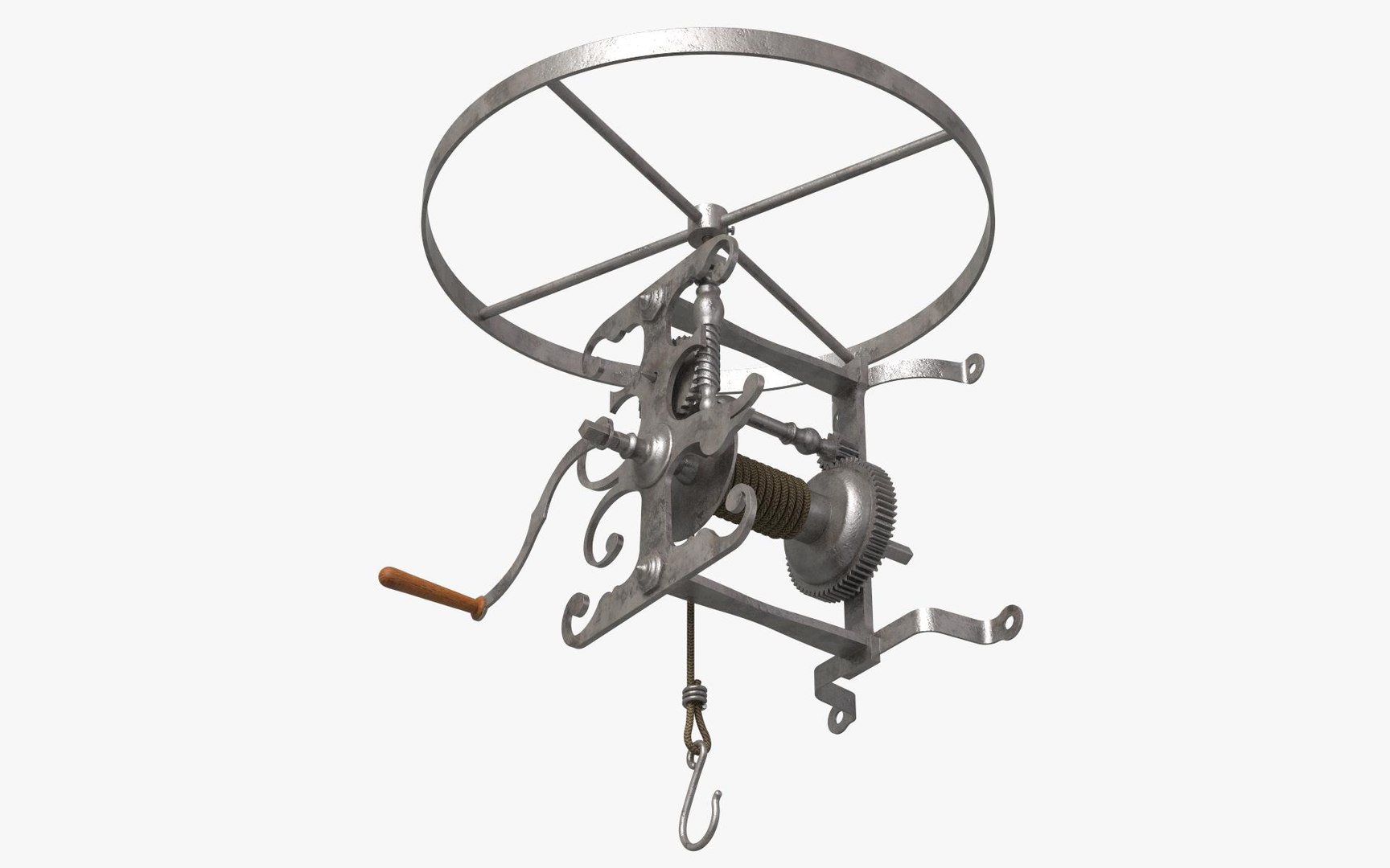 Georgian Spit Jack 3D - TurboSquid 2237757