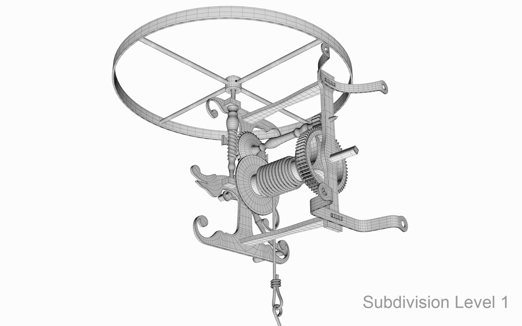 Georgian Spit Jack 3D - TurboSquid 2237757