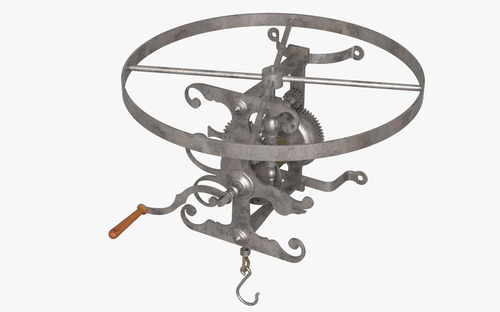 Georgian Spit Jack 3D - TurboSquid 2237757