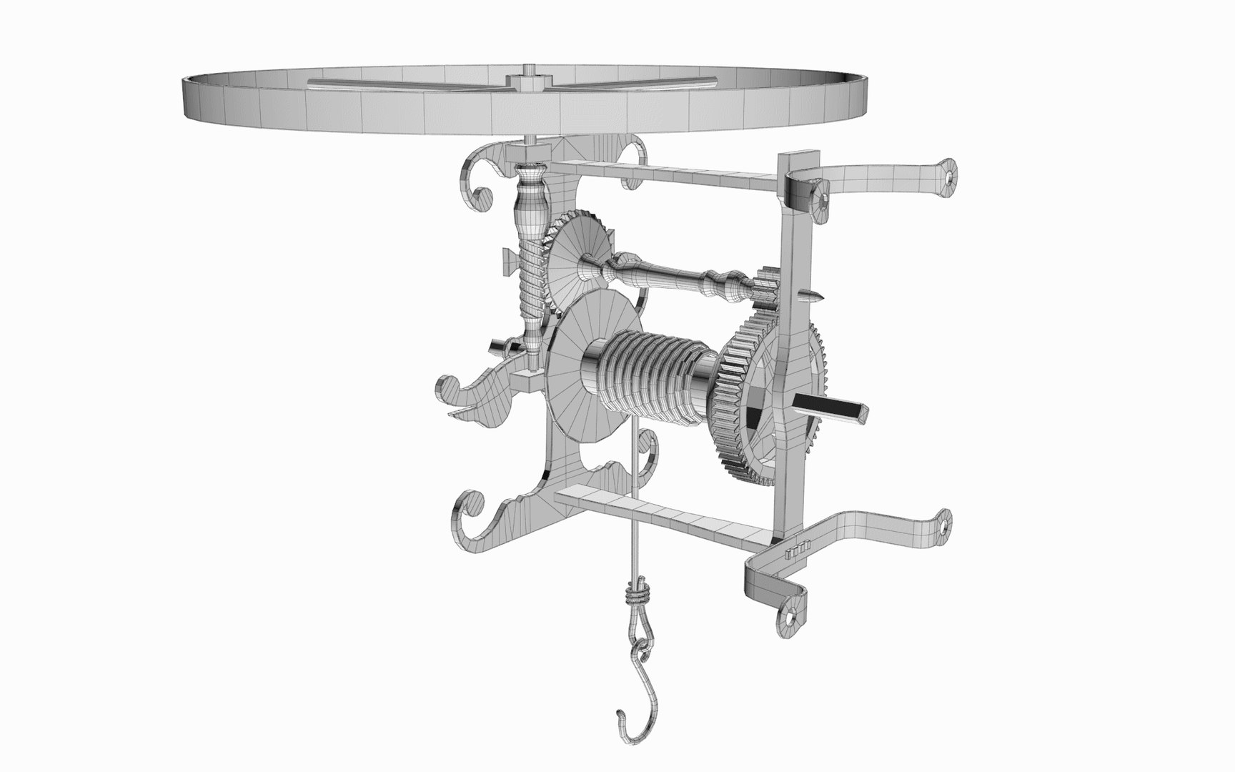 Georgian Spit Jack 3D - TurboSquid 2237757