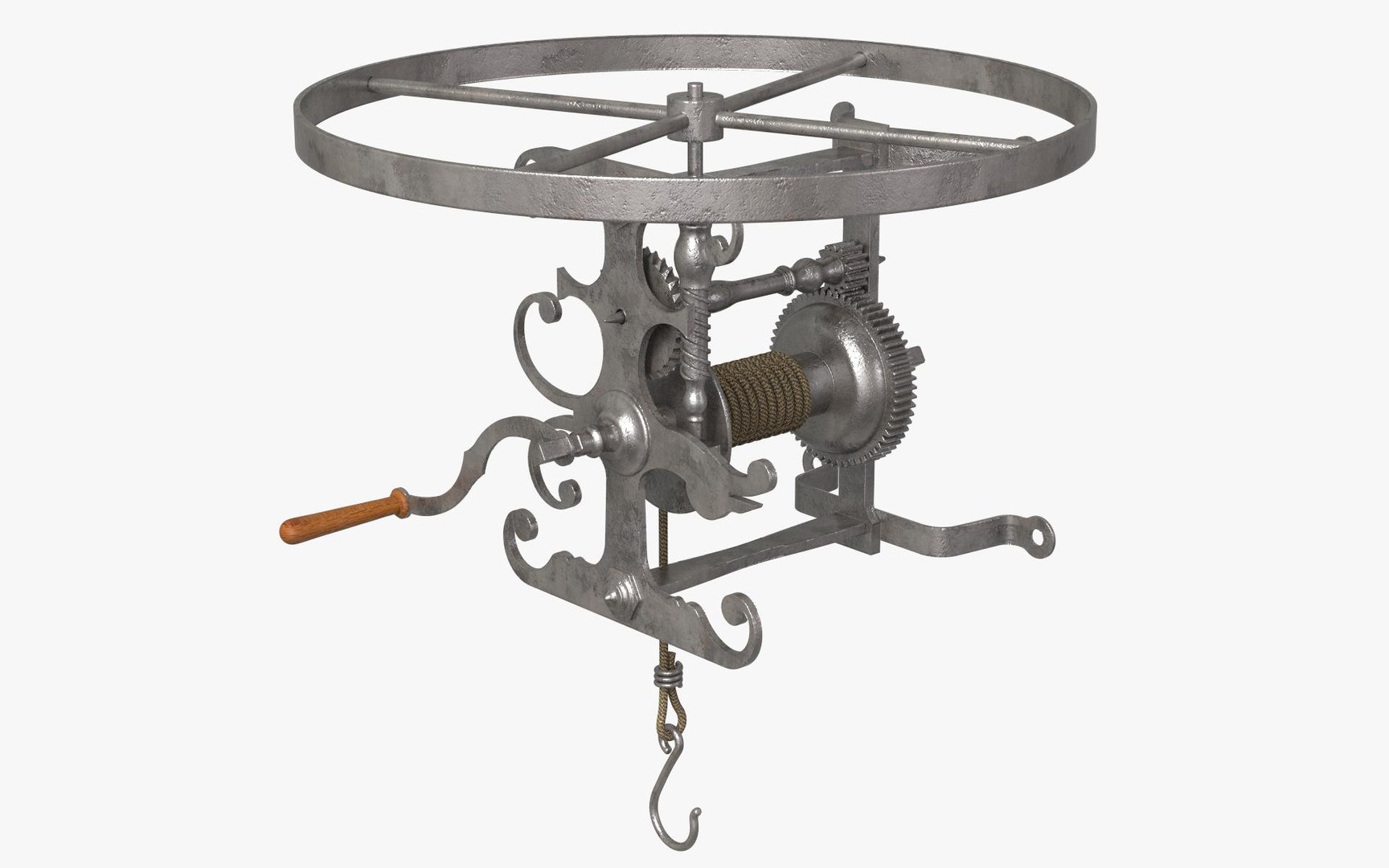 Georgian Spit Jack 3D - TurboSquid 2237757