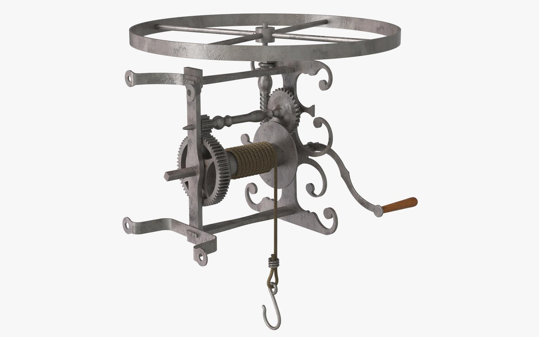 Georgian Spit Jack 3D - TurboSquid 2237757