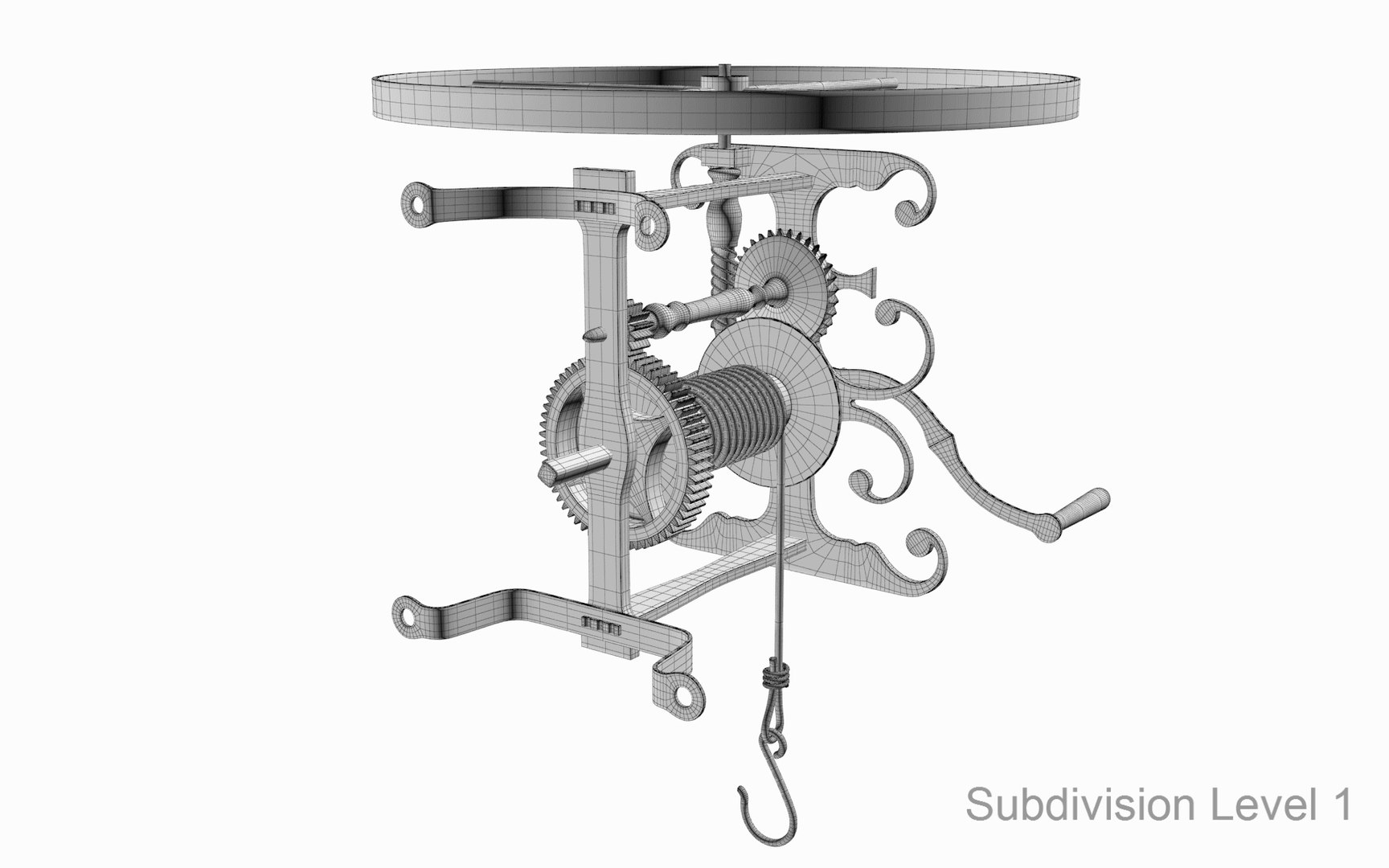 Georgian Spit Jack 3D - TurboSquid 2237757