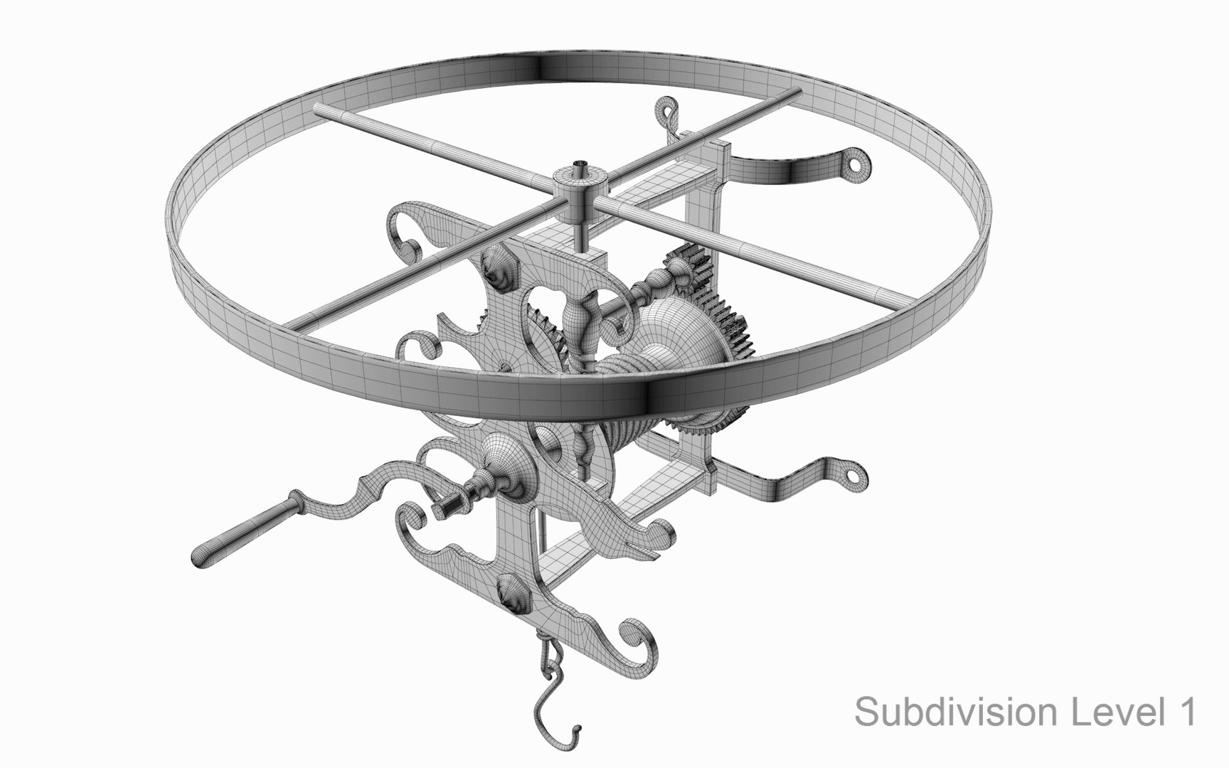 Georgian Spit Jack 3D - TurboSquid 2237757