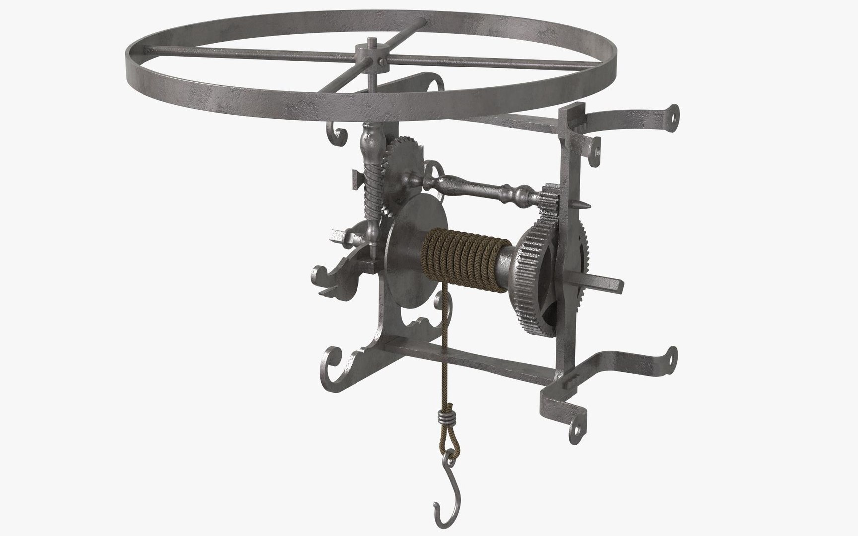 Georgian Spit Jack 3D - TurboSquid 2237757