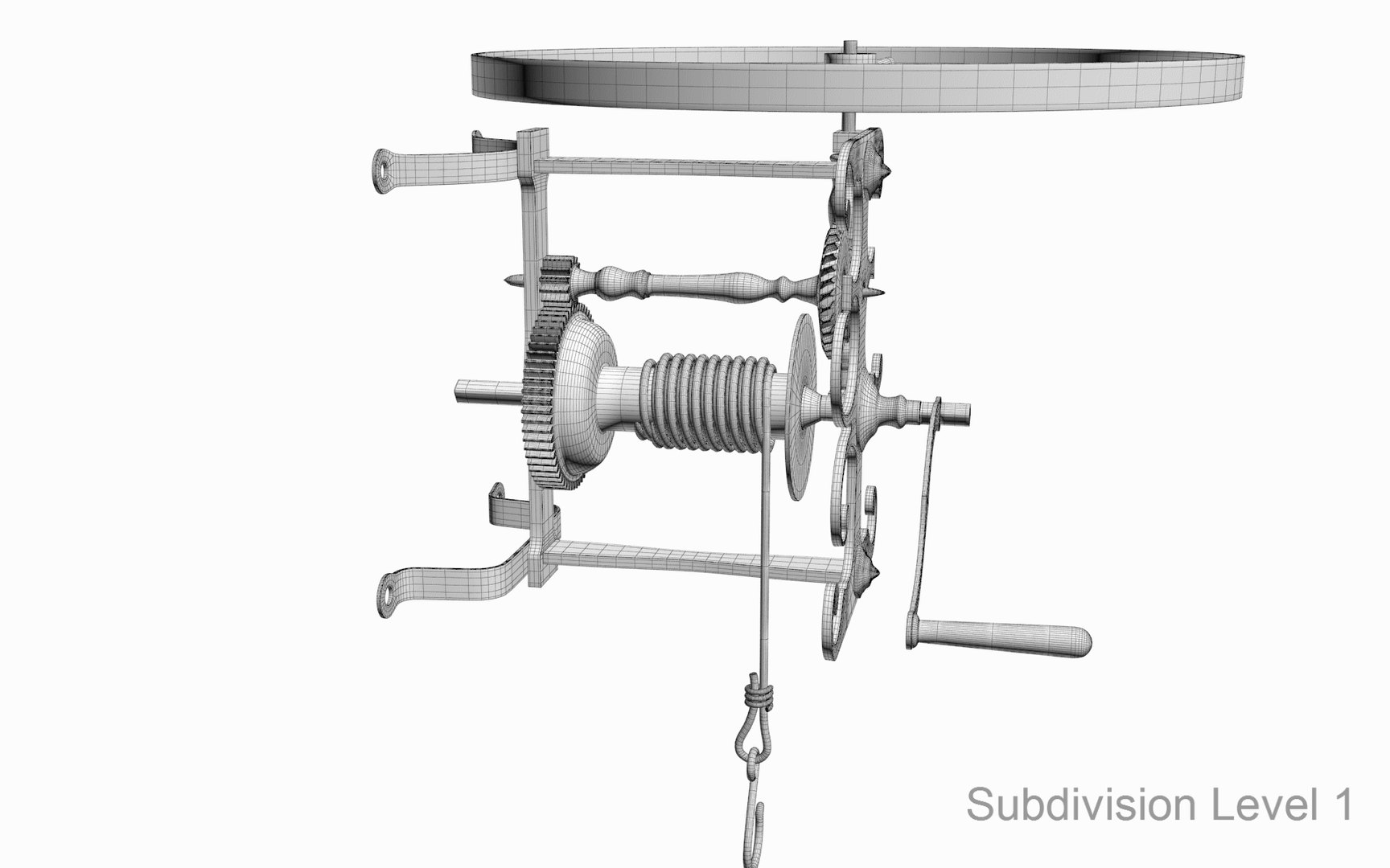 Georgian Spit Jack 3D - TurboSquid 2237757