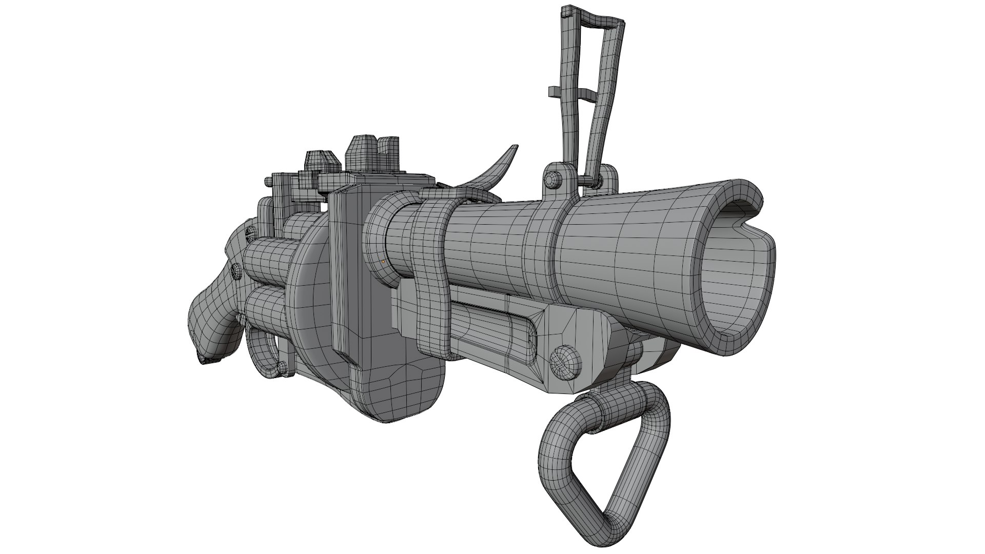 3D Grenade Launcher Model - TurboSquid 2383291