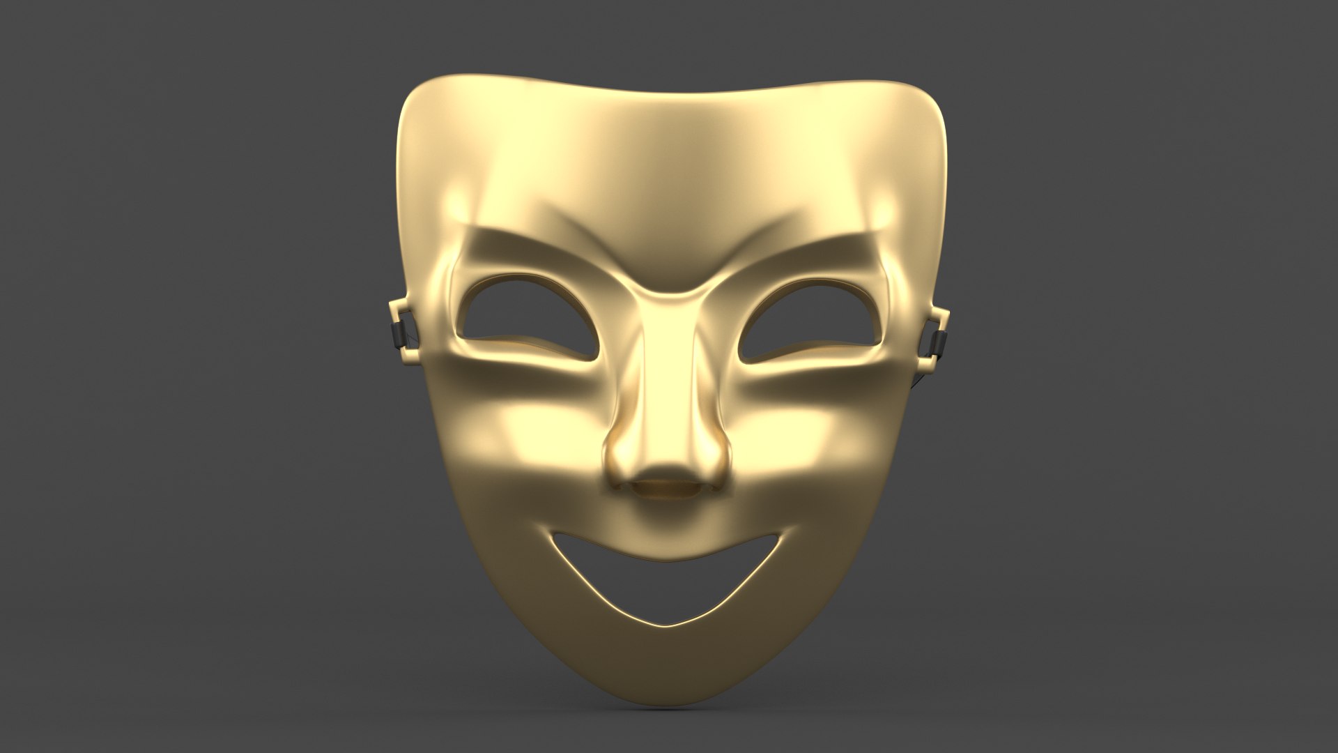 Theatre Masks 3D Model - TurboSquid 1963194