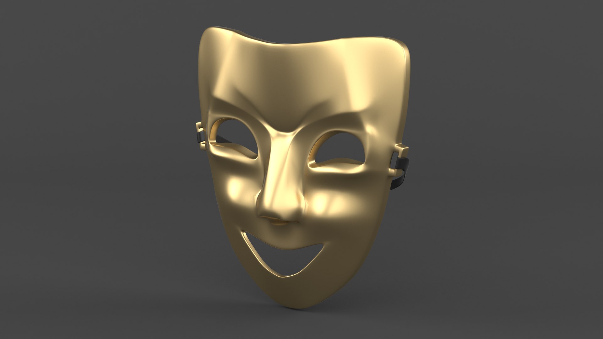 Theatre Masks 3D Model - TurboSquid 1963194