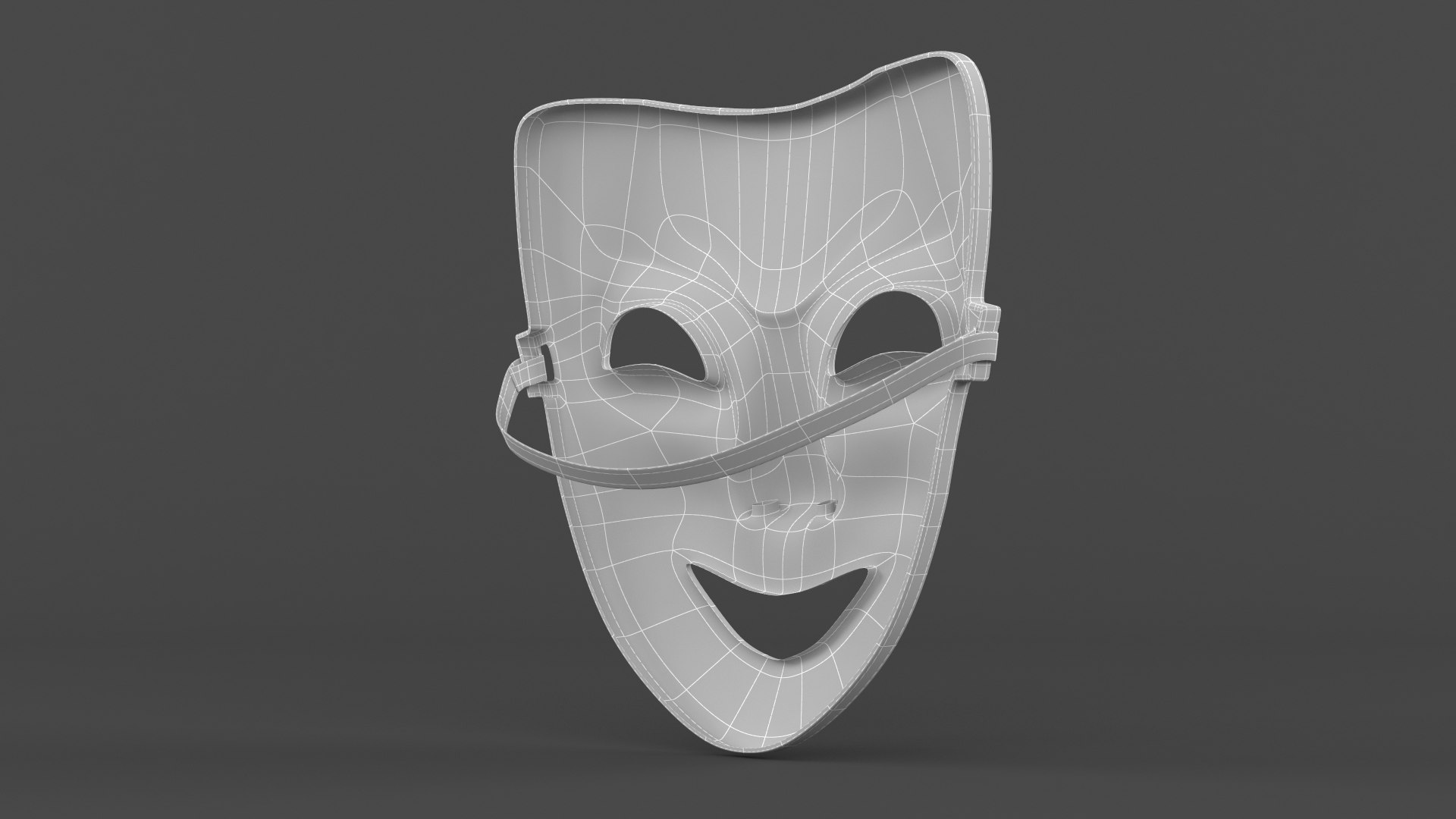 Theatre Masks 3D Model - TurboSquid 1963194