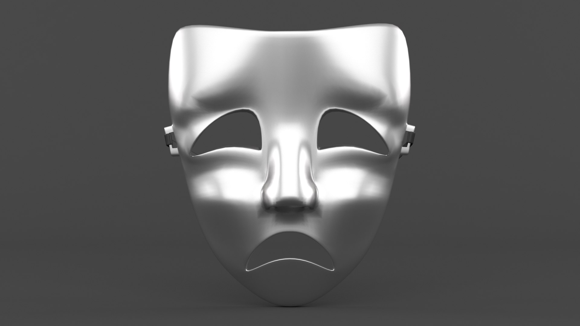 Theatre Masks 3D Model - TurboSquid 1963194