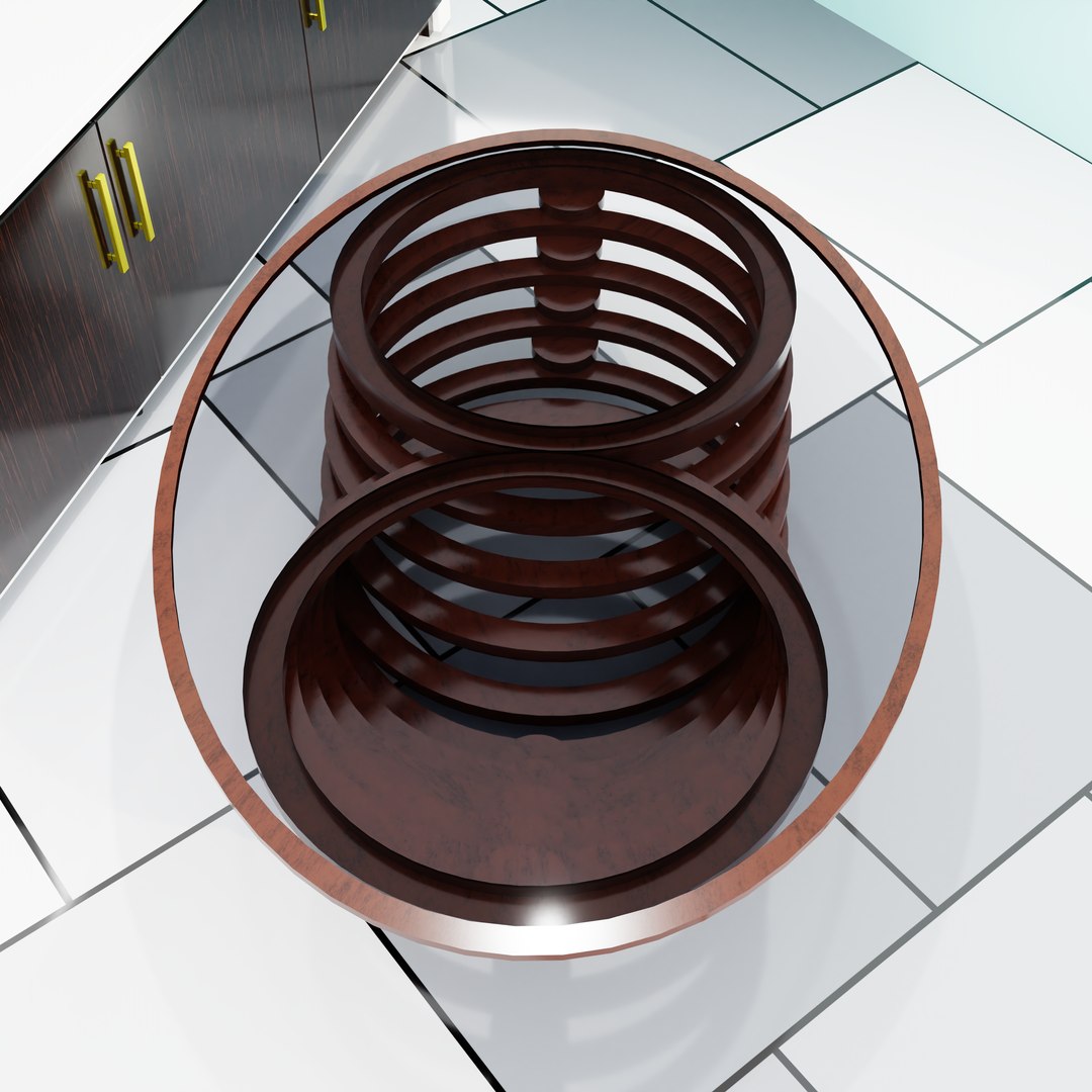 3D Model Wood Smart Table - TurboSquid 1909359