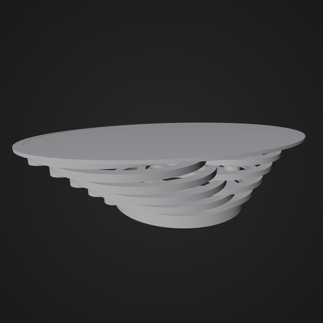 3D Model Wood Smart Table - TurboSquid 1909359