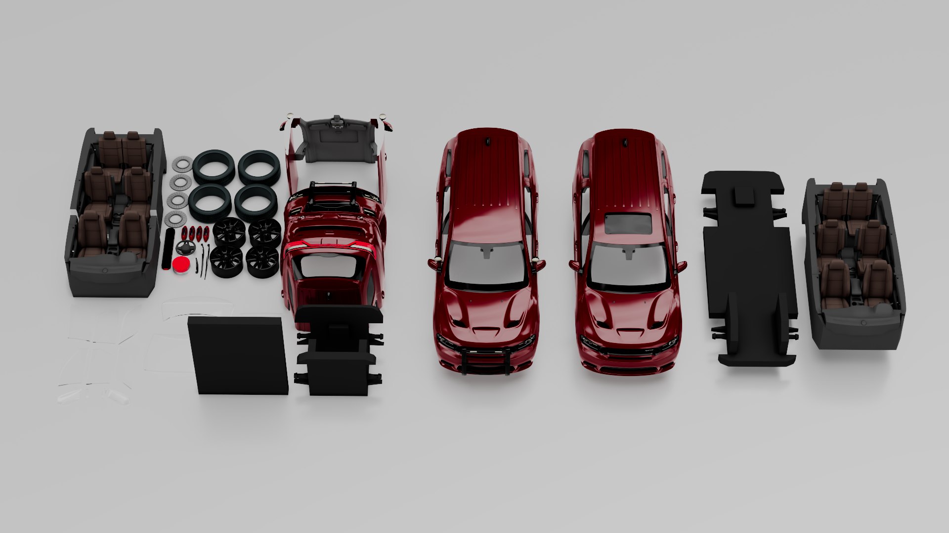 Dodge Durango 2018 3D - TurboSquid 2370992