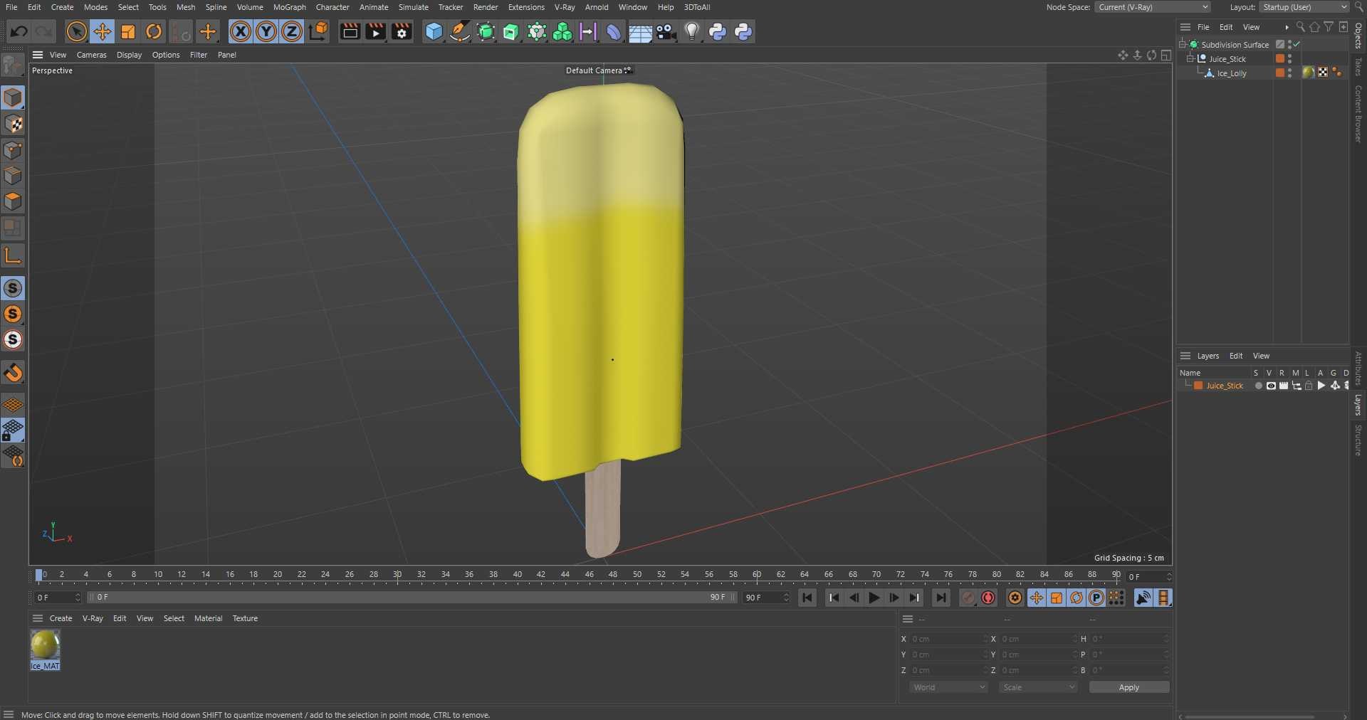 3D Model Juice Stick - TurboSquid 2418829