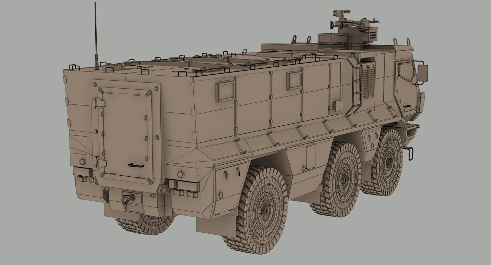 Russian Kamaz Typhoon Armored Truck 3D Model - TurboSquid 1375417