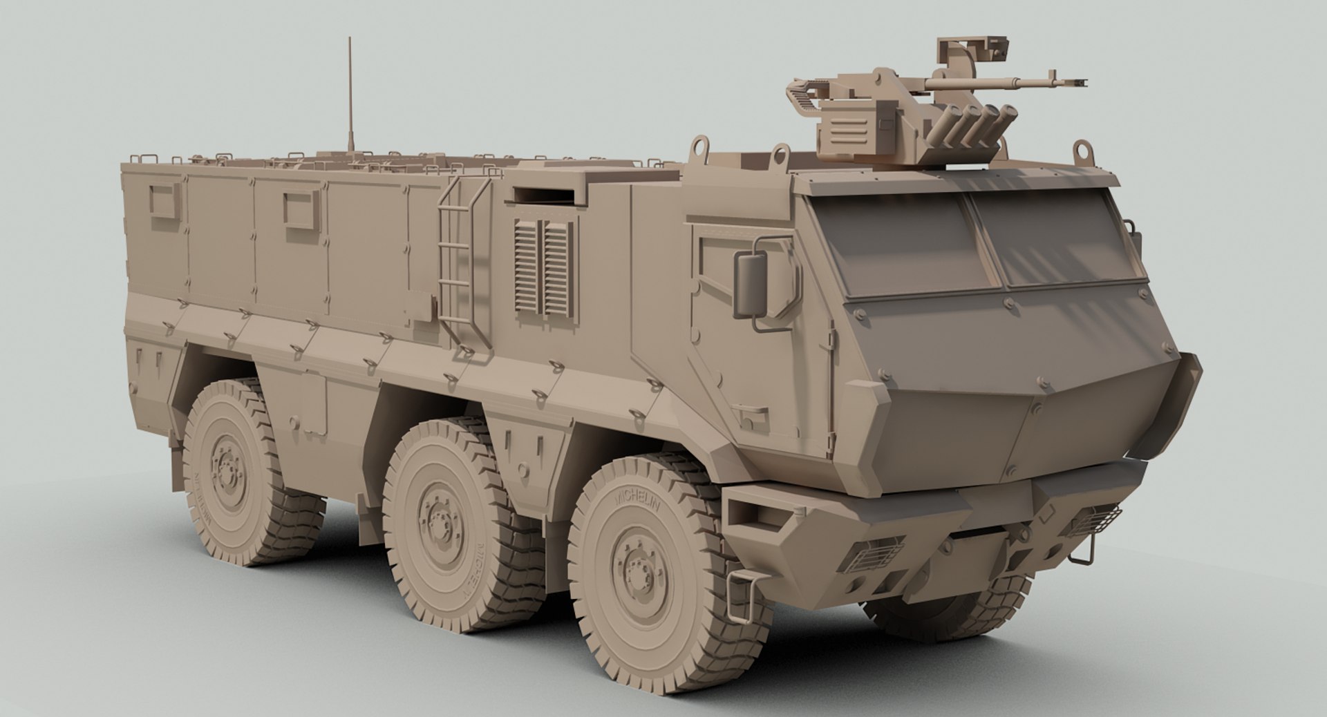 Russian Kamaz Typhoon Armored Truck 3D Model - TurboSquid 1375417