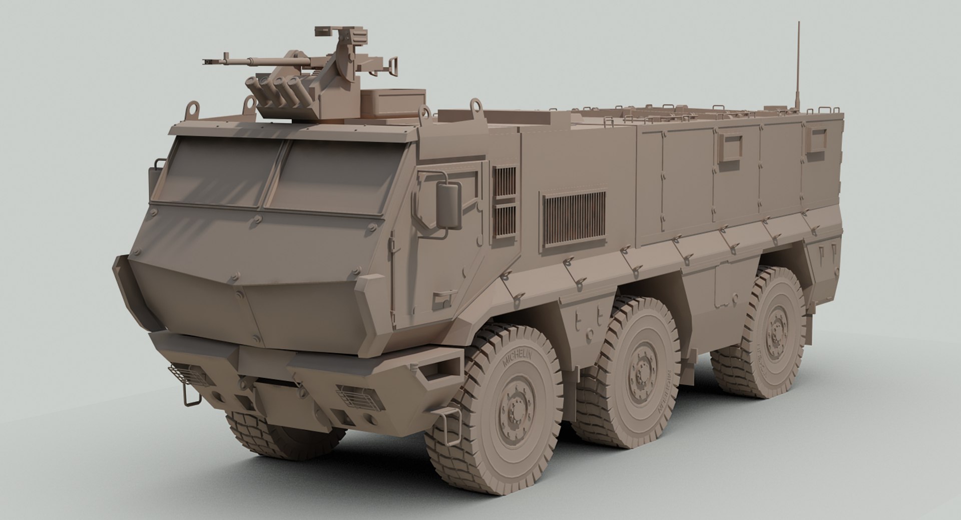 Russian Kamaz Typhoon Armored Truck 3D Model - TurboSquid 1375417