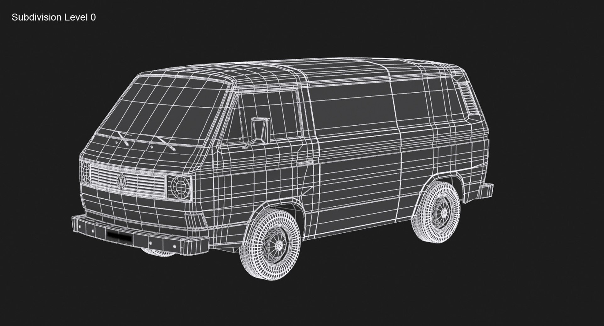 Transporter Van 3d Model