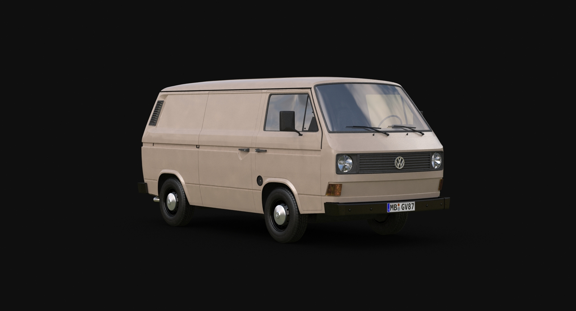 Transporter Van 3d Model