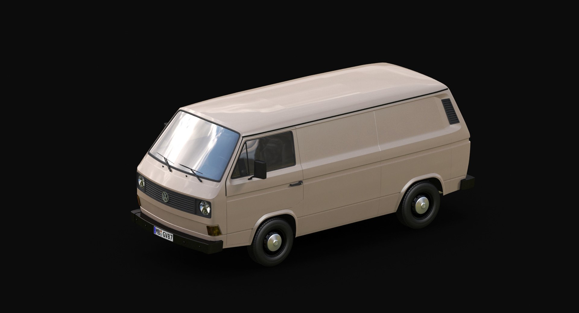 Transporter Van 3d Model