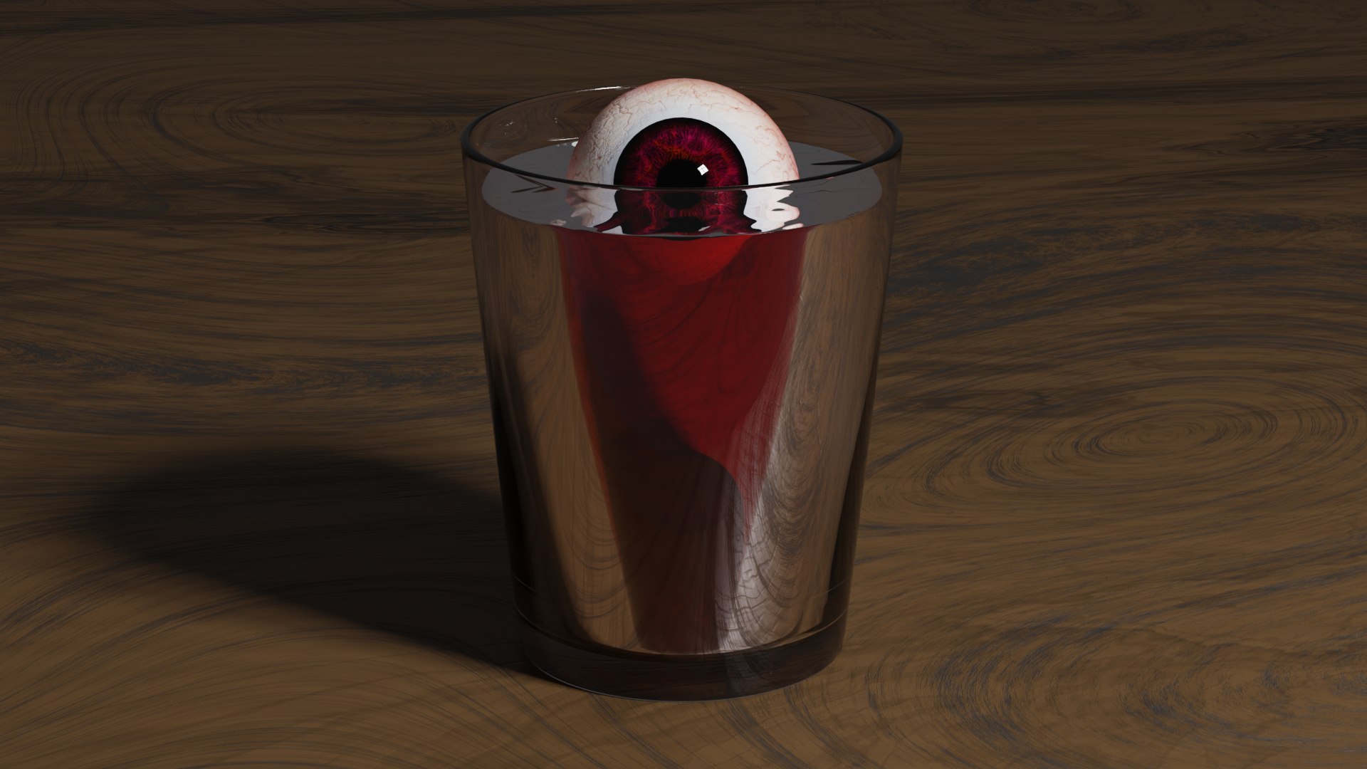 Eyeball In A Blood Filled Glass 3D Model - TurboSquid 1785158