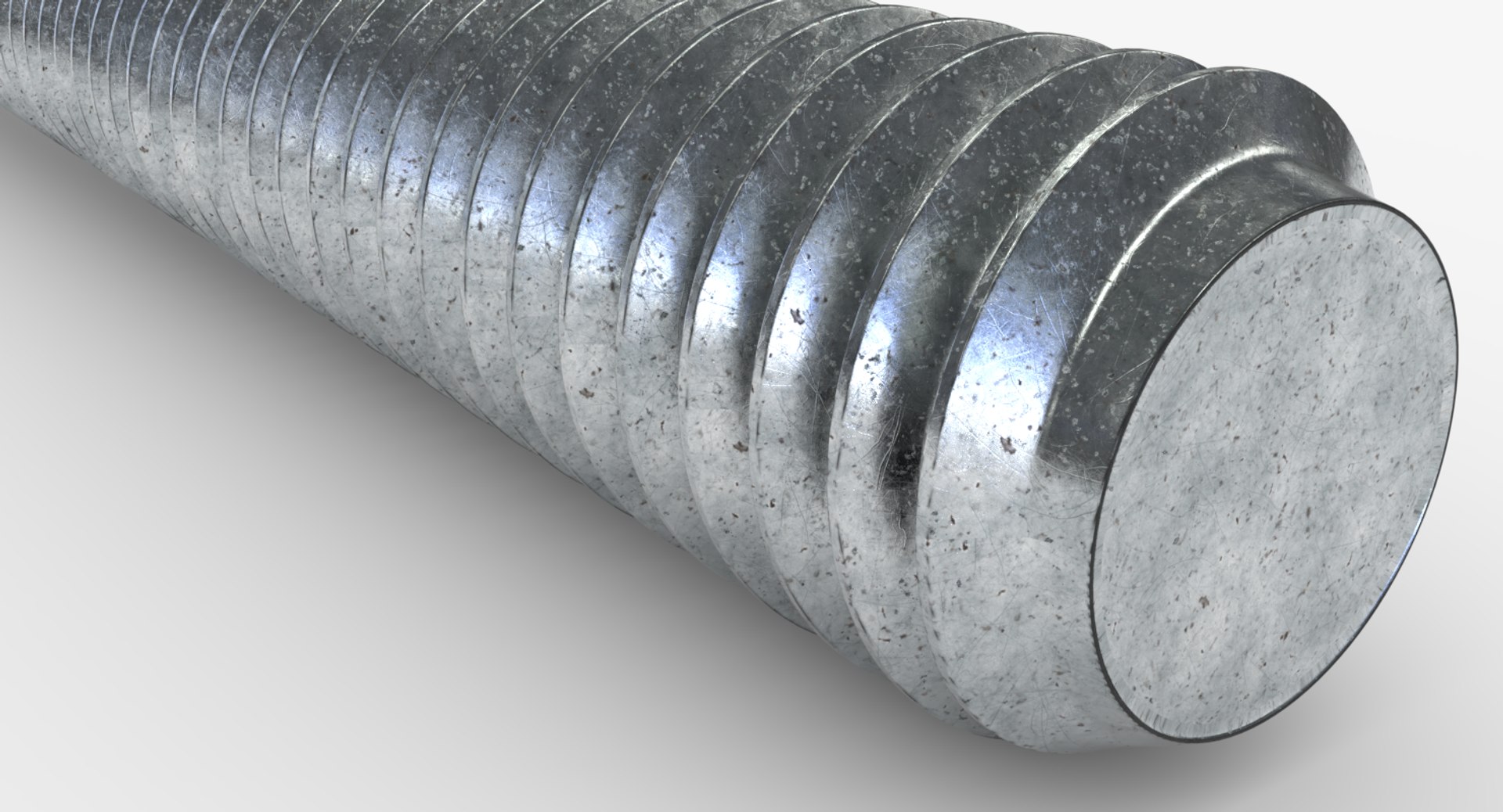 Hex Bolt M6x80 3D Model - TurboSquid 1394753