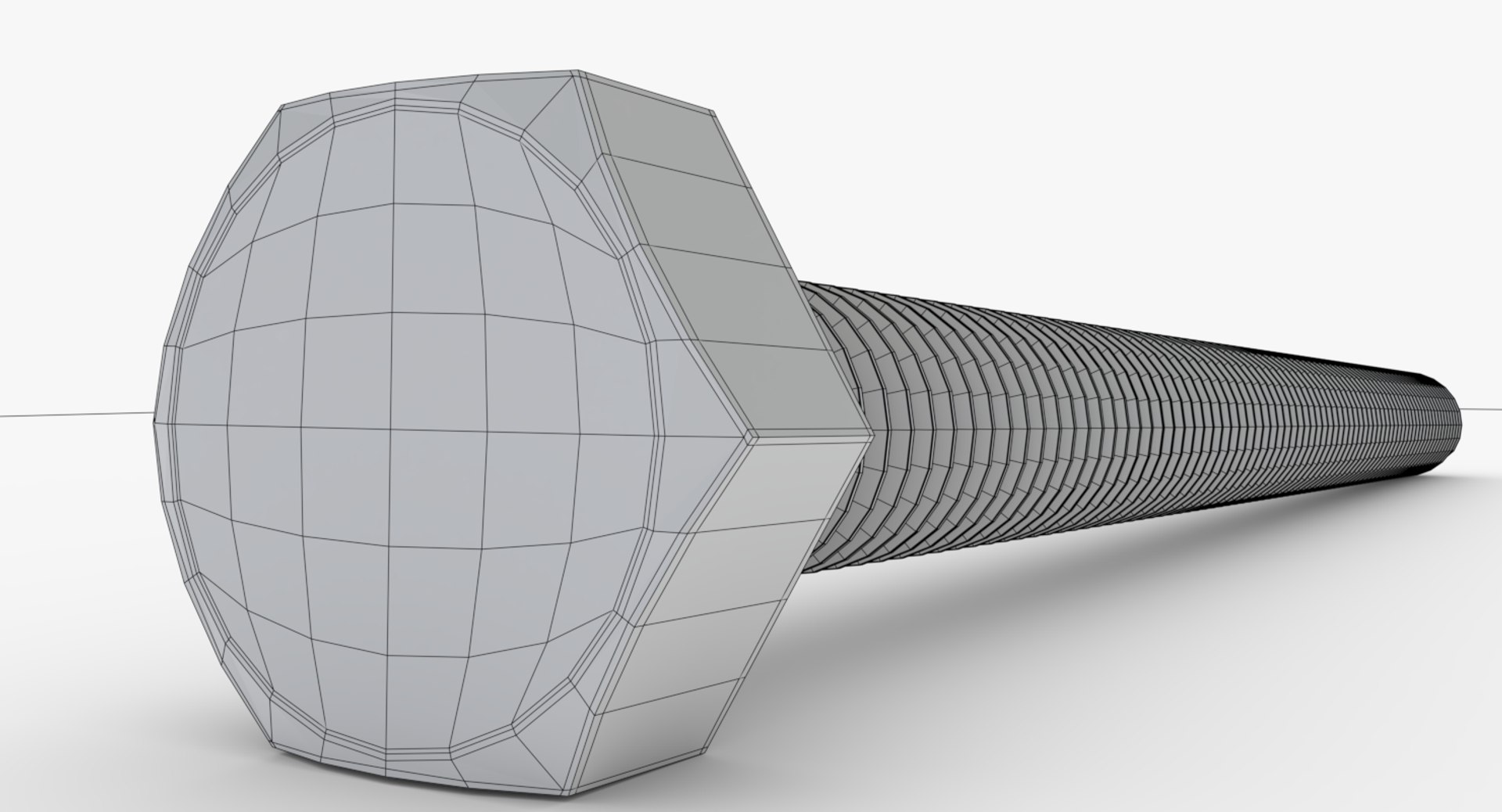 Hex Bolt M6x80 3D Model - TurboSquid 1394753