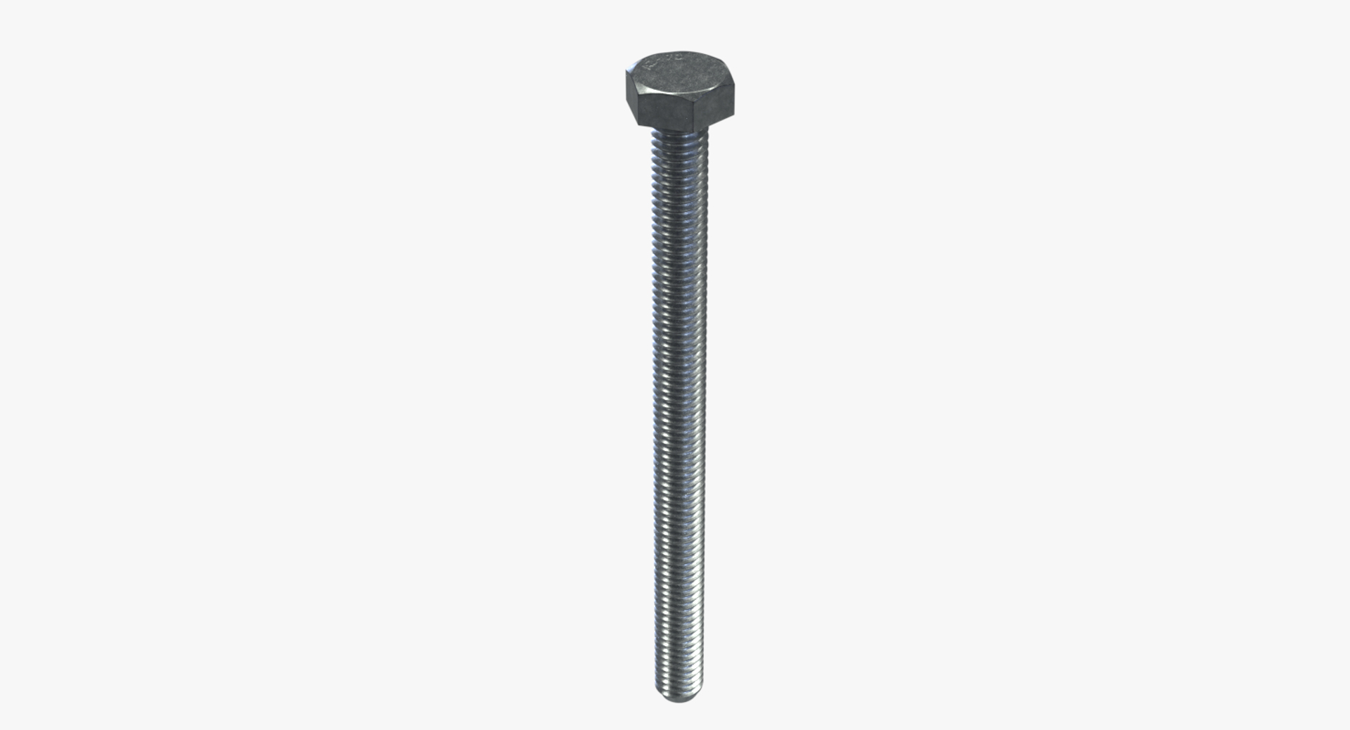 Hex Bolt M6x80 3D Model - TurboSquid 1394753