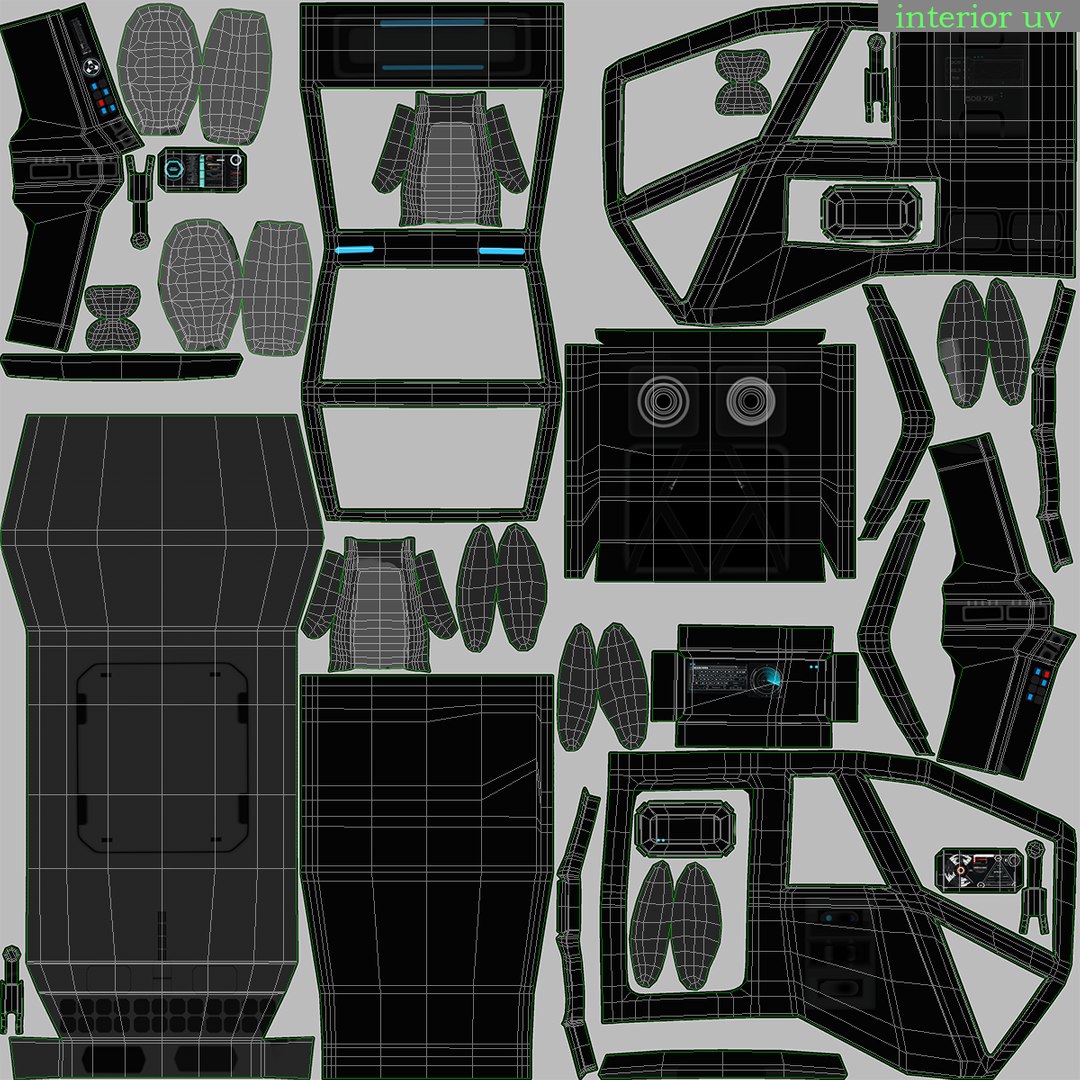 3D Sci-fi Scout Vehicle - TurboSquid 1186902