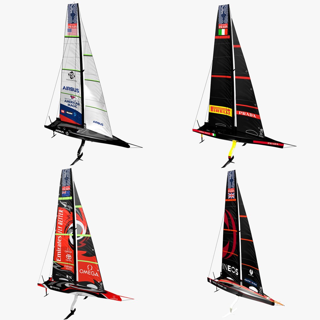 Americas cup ac75 3D model - TurboSquid 1683743