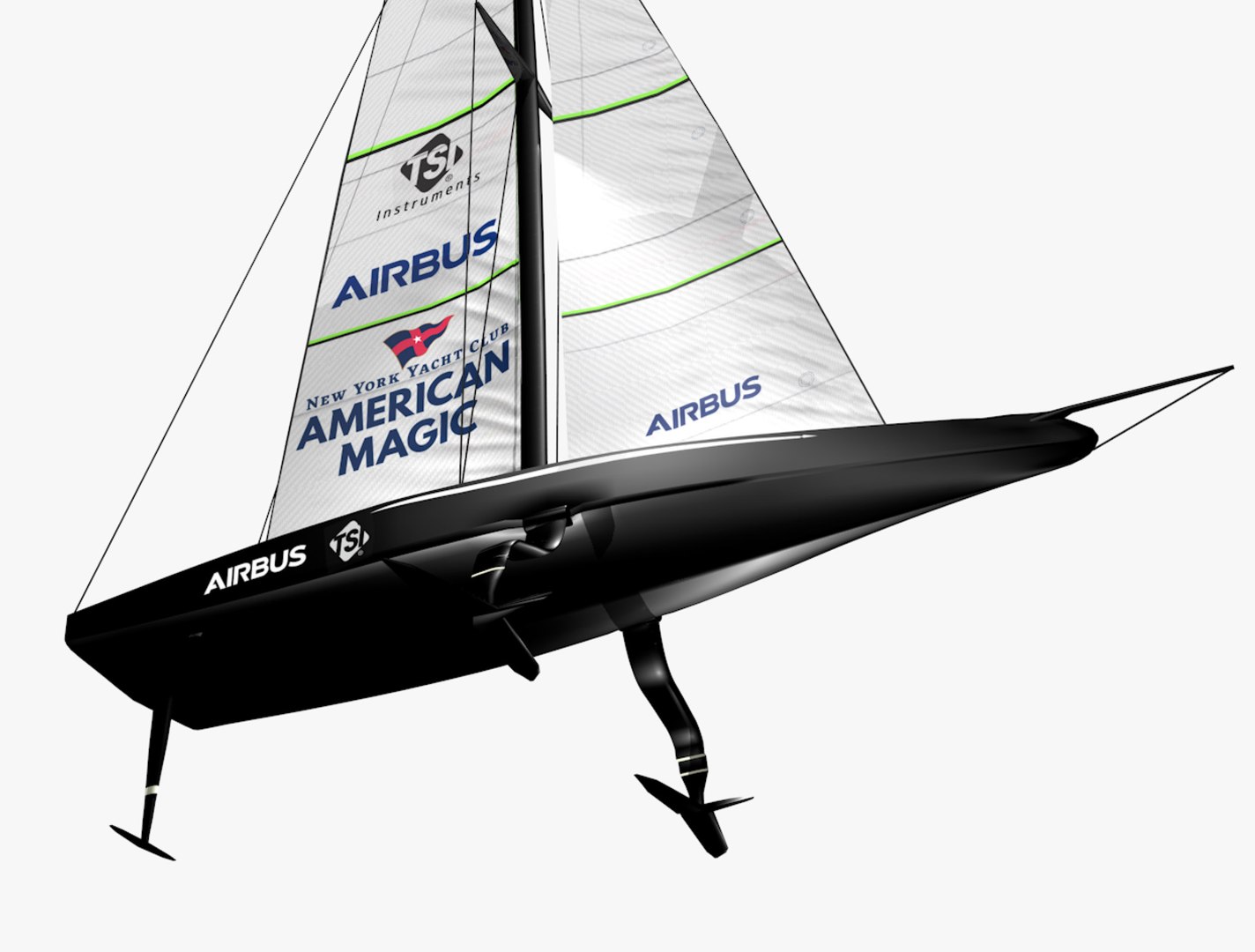 Americas Cup Ac75 3D Model - TurboSquid 1683743