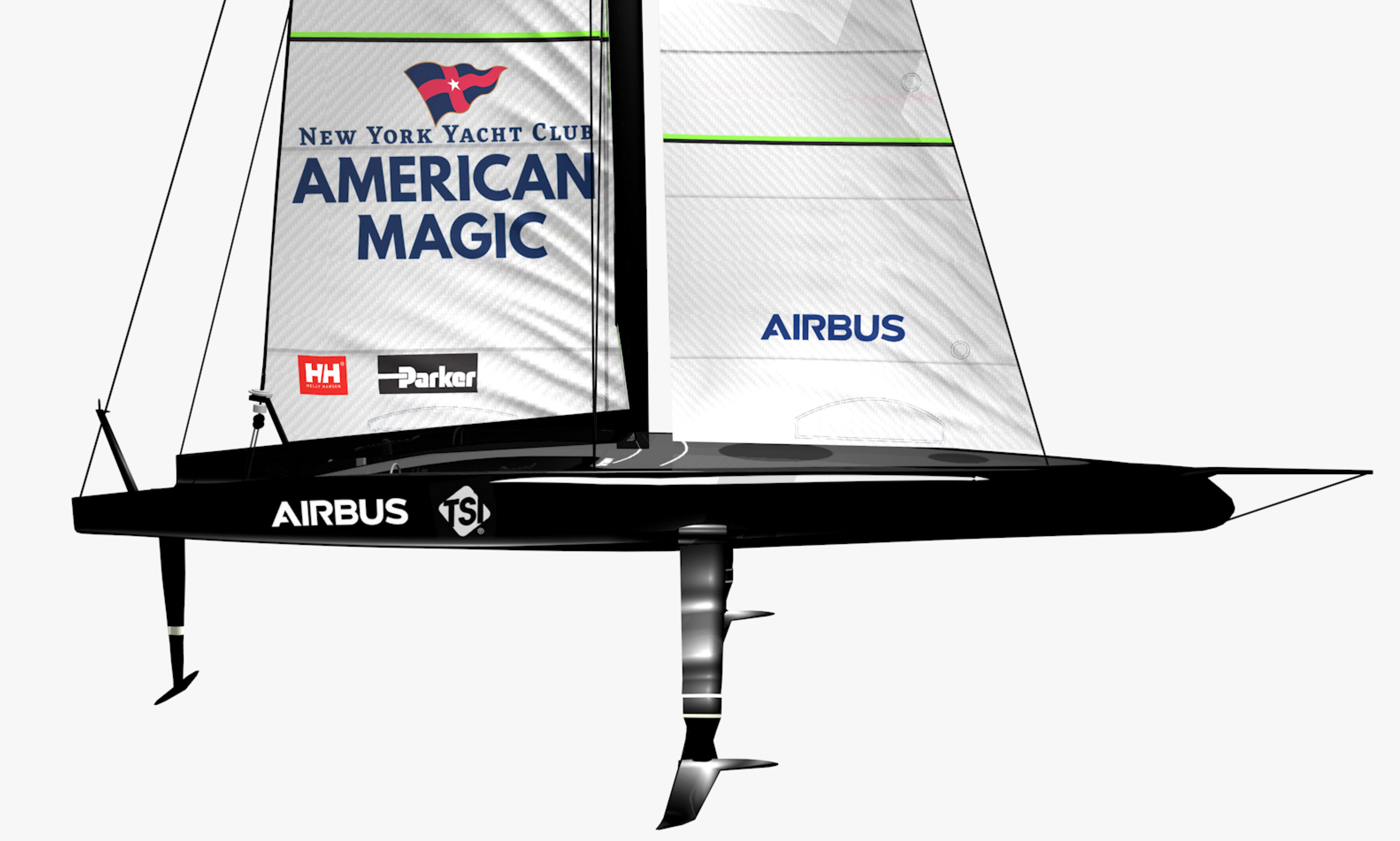 Americas cup ac75 3D model - TurboSquid 1683743