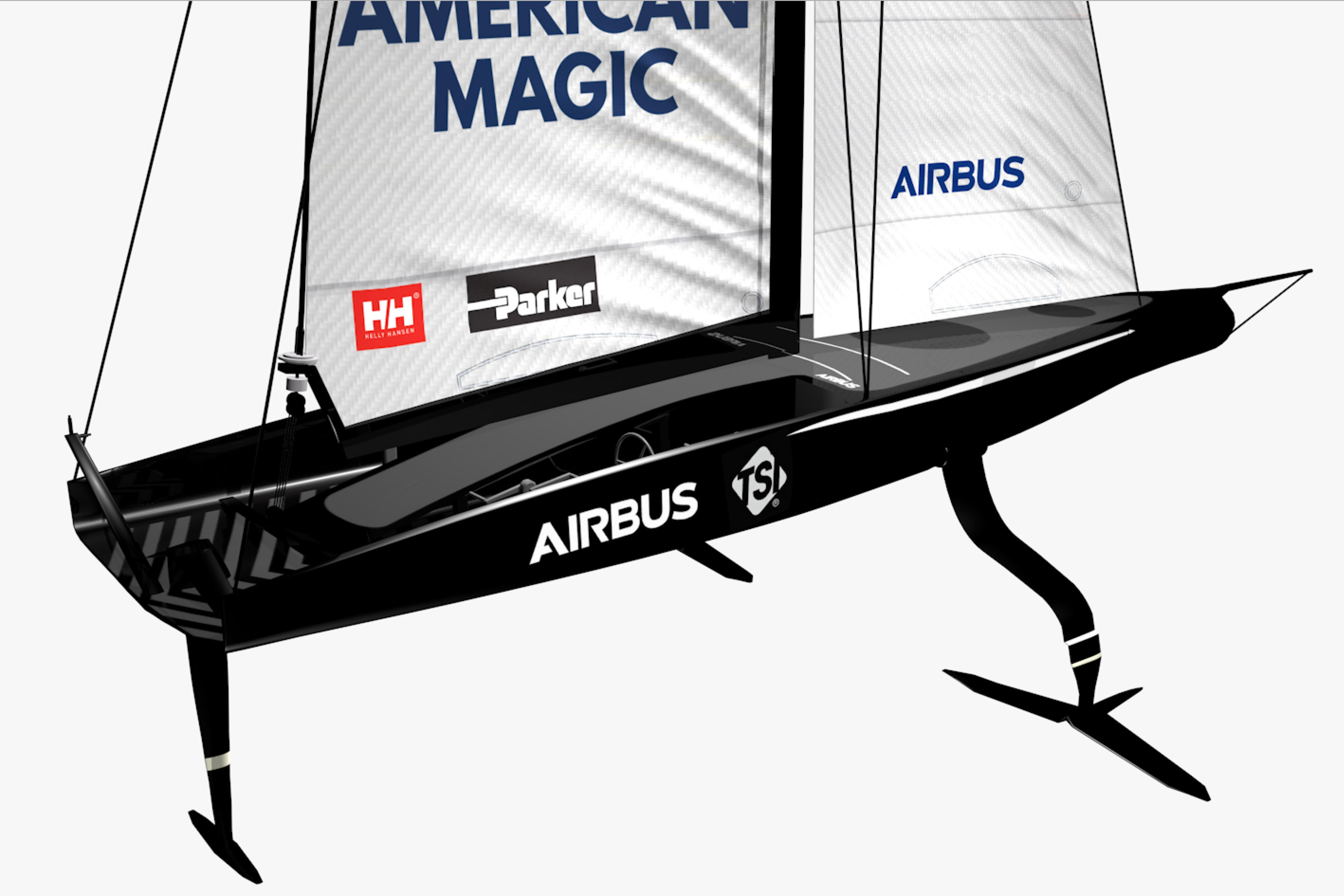 Americas cup ac75 3D model - TurboSquid 1683743
