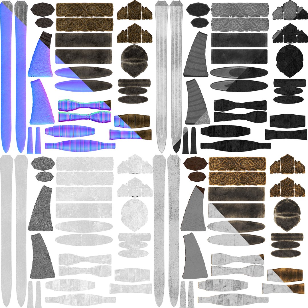 Karoling Viking Sword 3D - TurboSquid 1526070