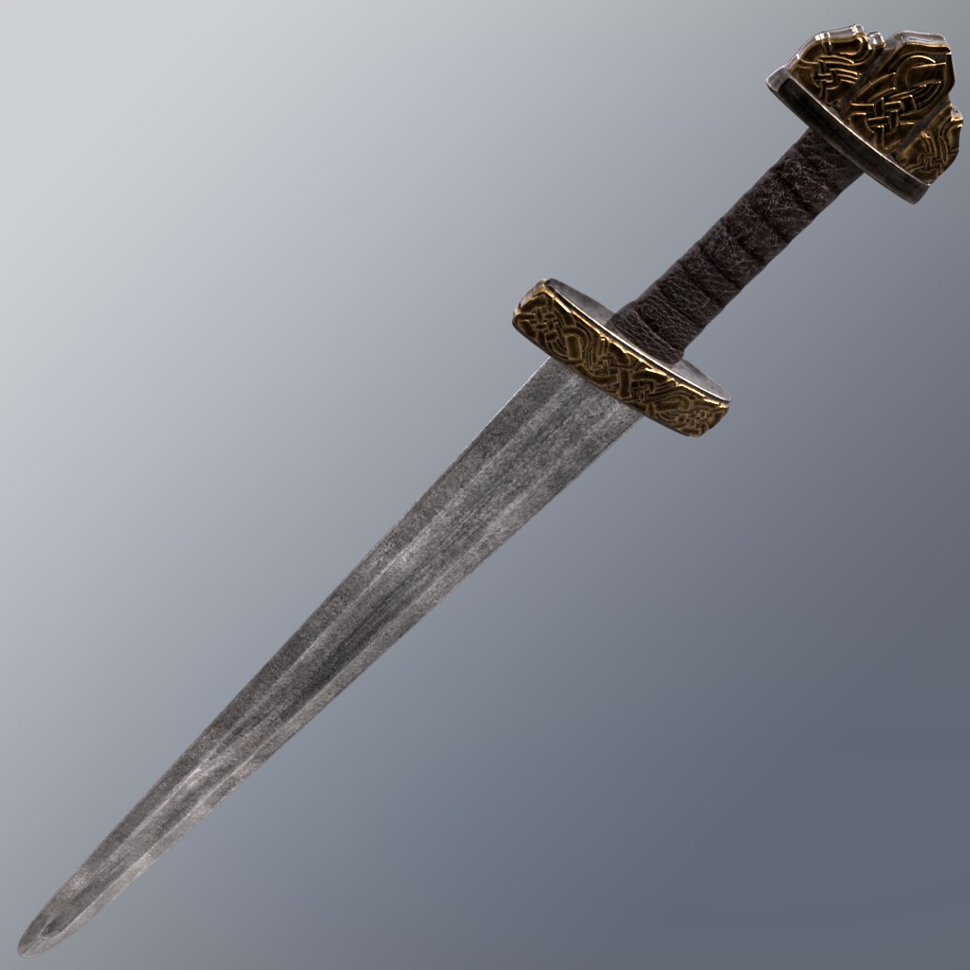 Karoling Viking Sword 3D - TurboSquid 1526070