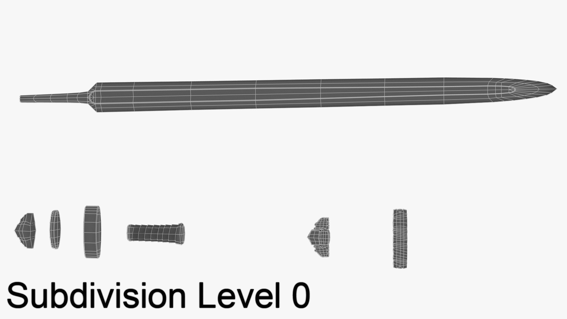 Karoling Viking Sword 3D - TurboSquid 1526070