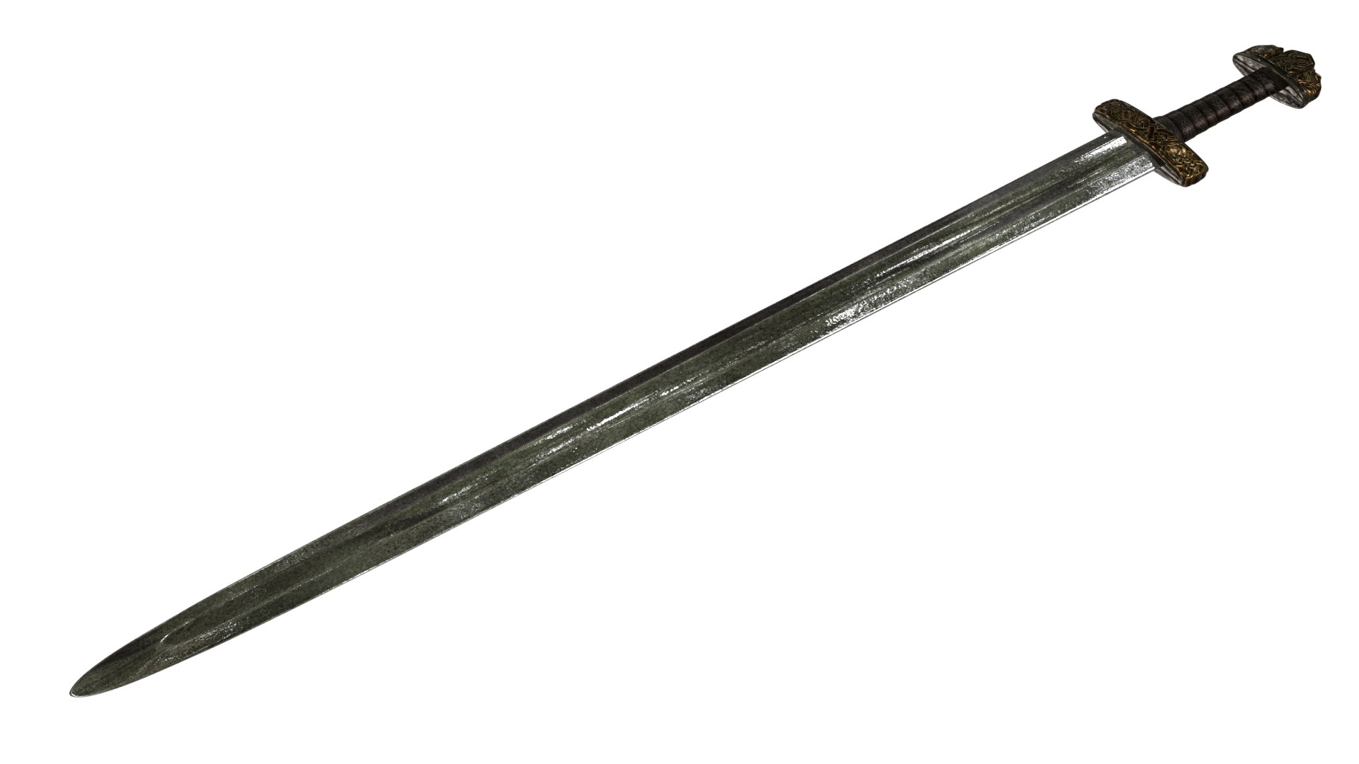 Karoling Viking Sword 3D - TurboSquid 1526070