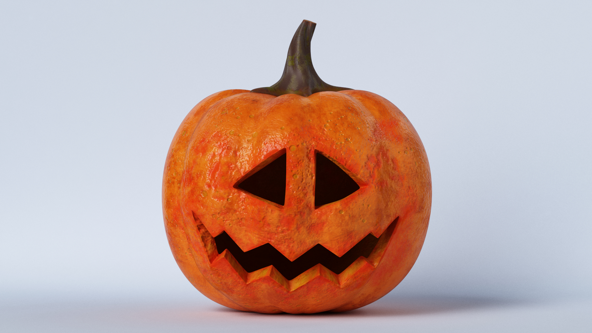 Pumpkin Face 06 Model - TurboSquid 1532388