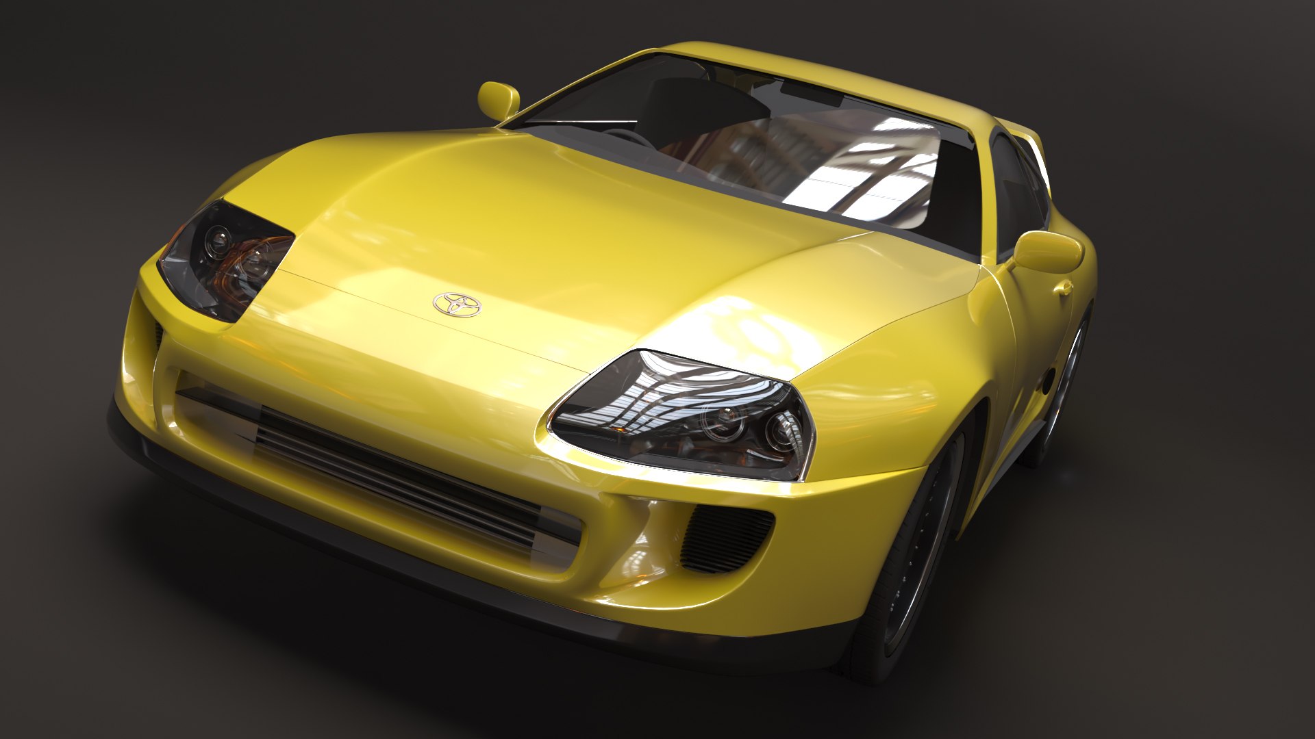 Toyota supra 3D model - TurboSquid 1205955