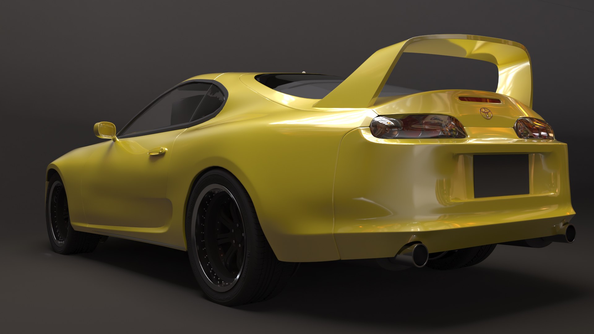 Toyota supra 3D model - TurboSquid 1205955