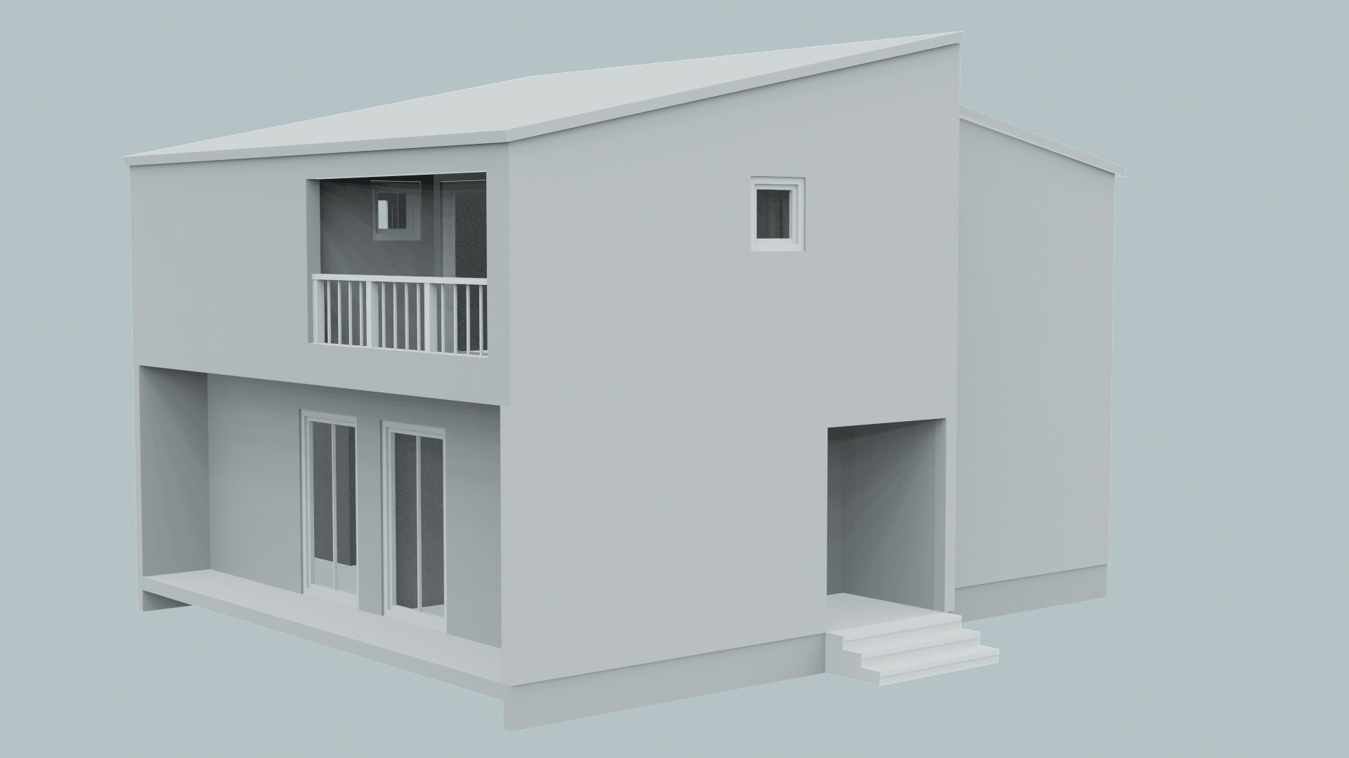 3D Model 4 Modern Houses - TurboSquid 1665699