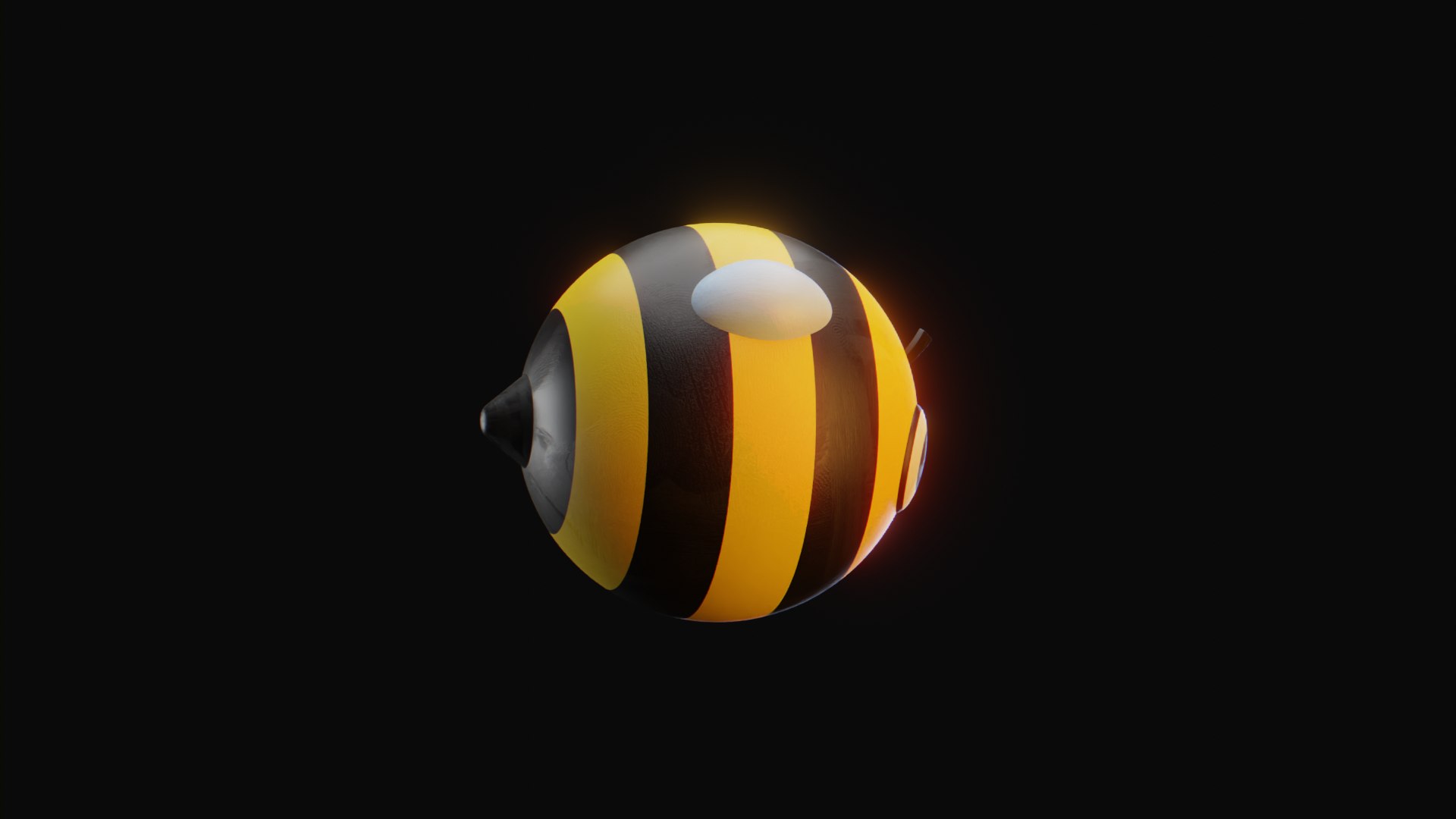 Bee Toy 3D - TurboSquid 1864155