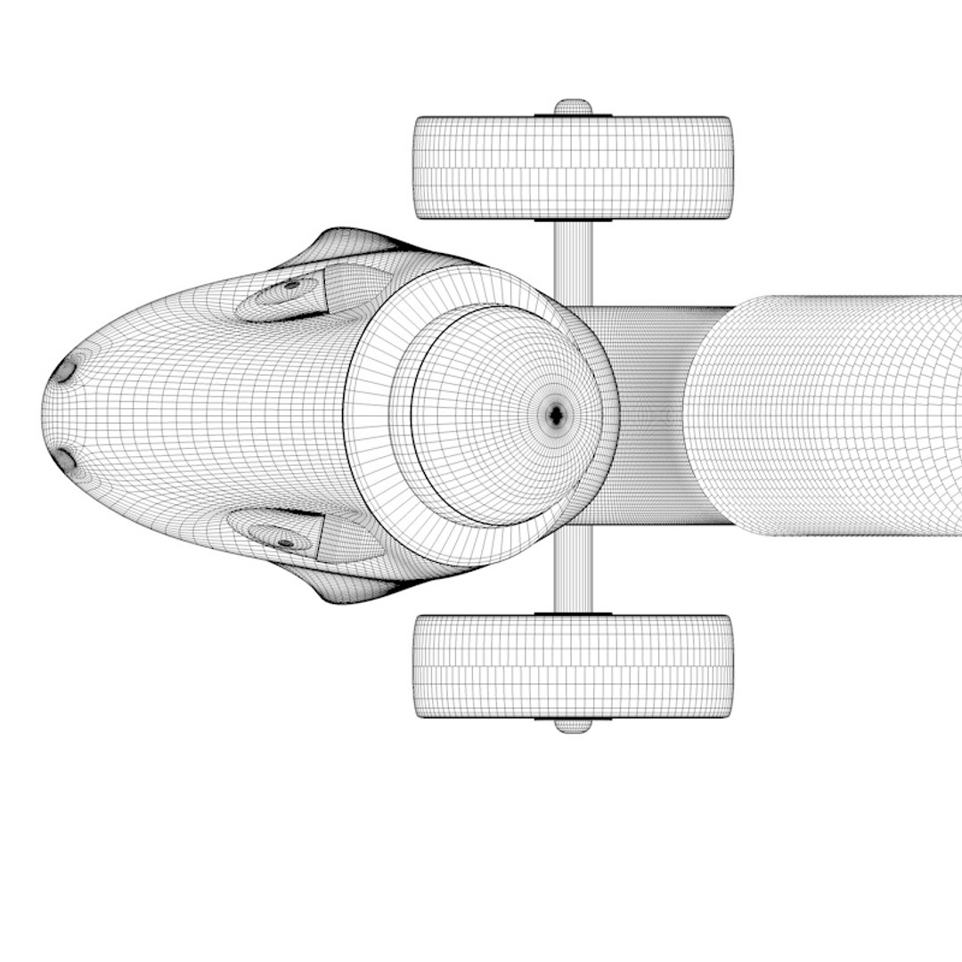 3d Inchworm Toy Model