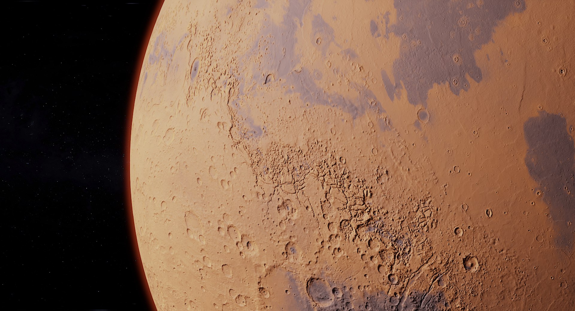 Mars photorealistic 16k 3D - TurboSquid 1274293