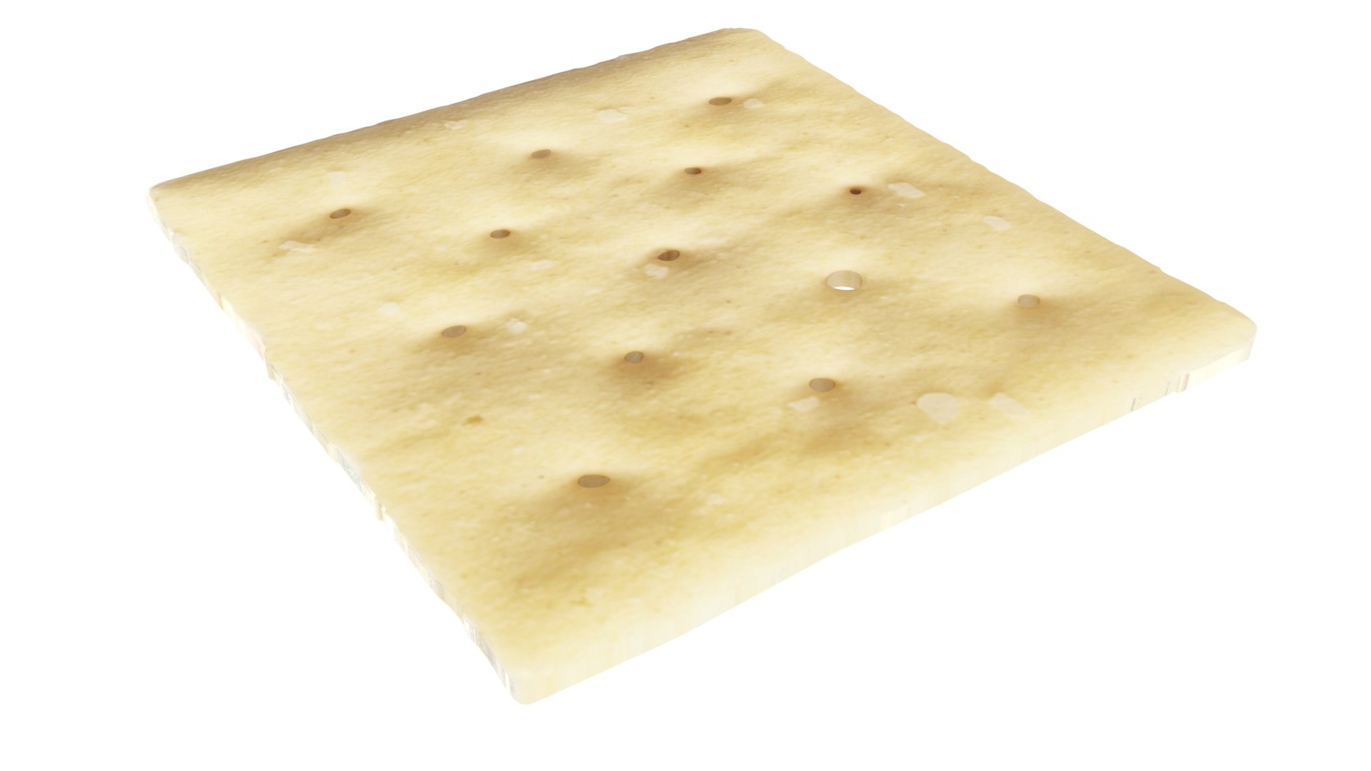 Square Cracker 3D Model - TurboSquid 2283384