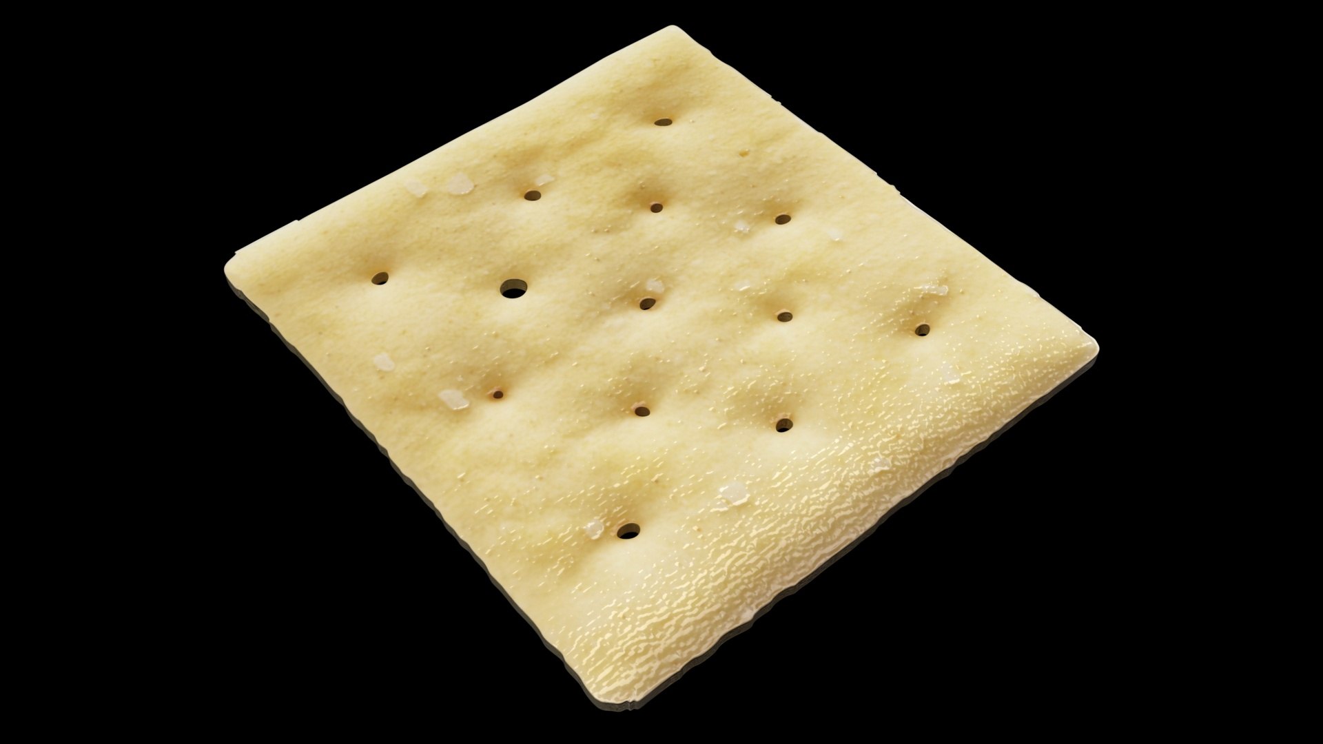 Square Cracker 3D Model - TurboSquid 2283384